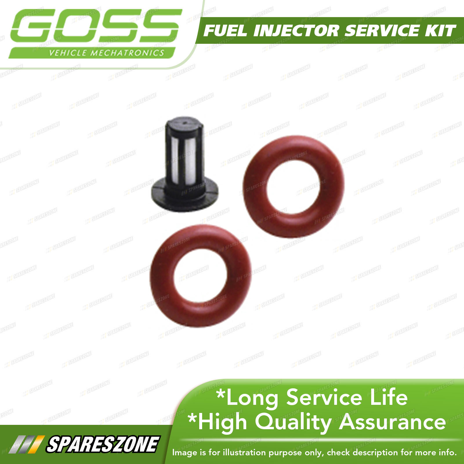 Fuel Injector Service Kit for Honda Civic ES1 EU3 LDA1 CR-V RE Jazz ...