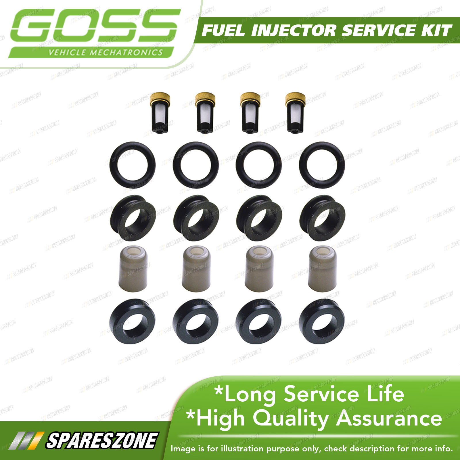 Fuel Injector Service Kit for Toyota Camry SV21 Corolla AE95 Celica 1 ...