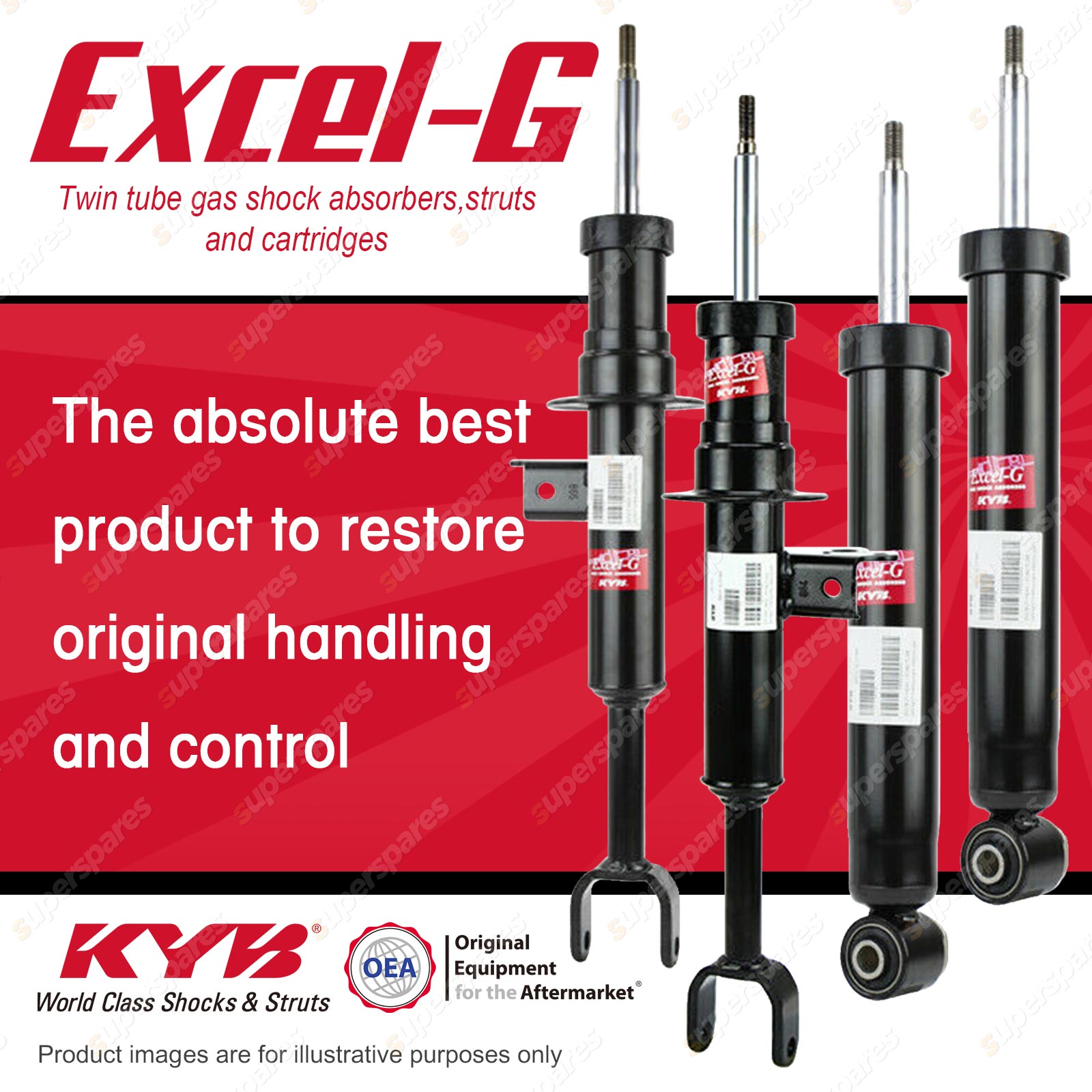Front + Rear KYB EXCEL-G Shock Absorbers for BMW F11 520D 535i DT4 I6 ...