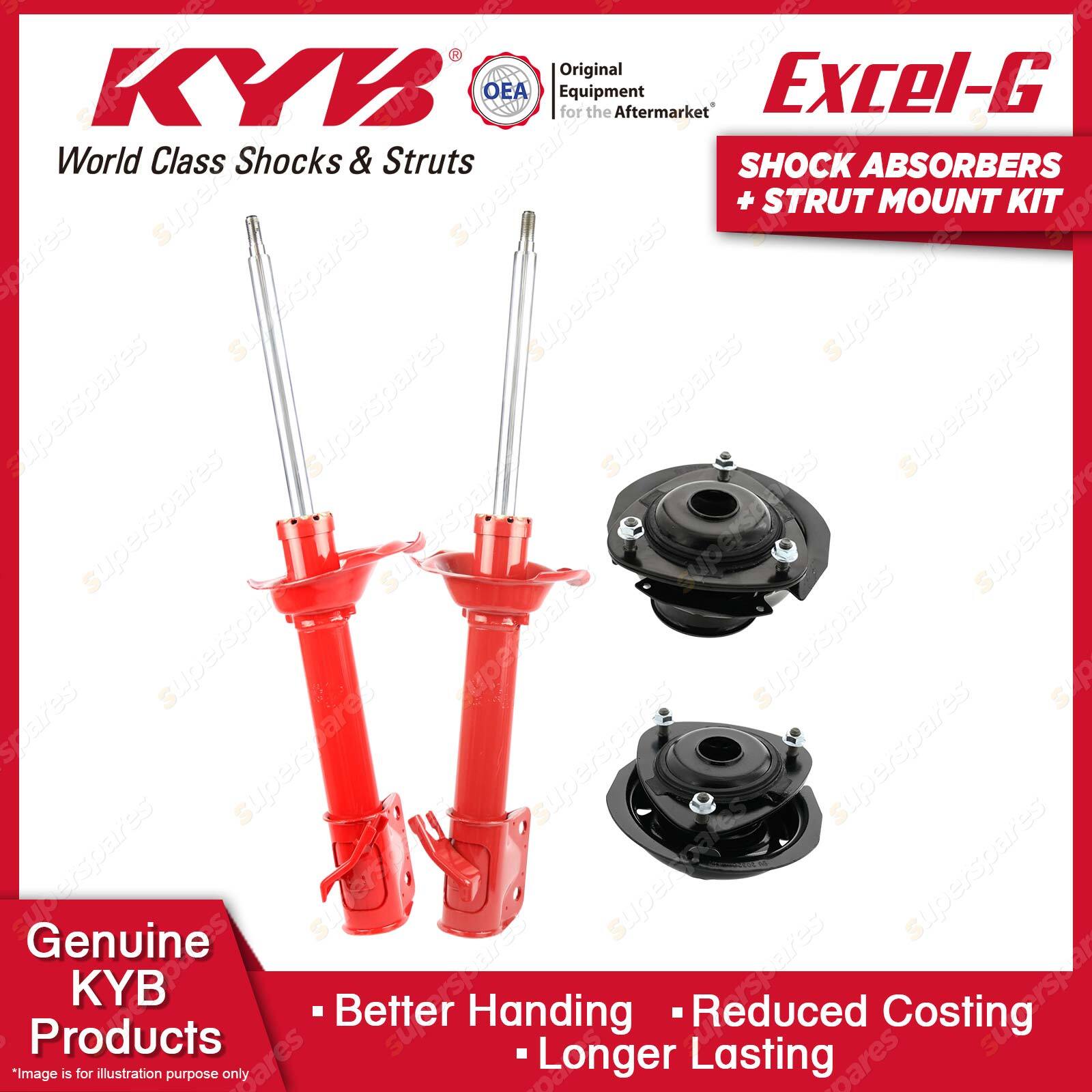 Rear AGX Shock Absorbers Strut Mount Kit for Subaru Impreza GDA WRX ...