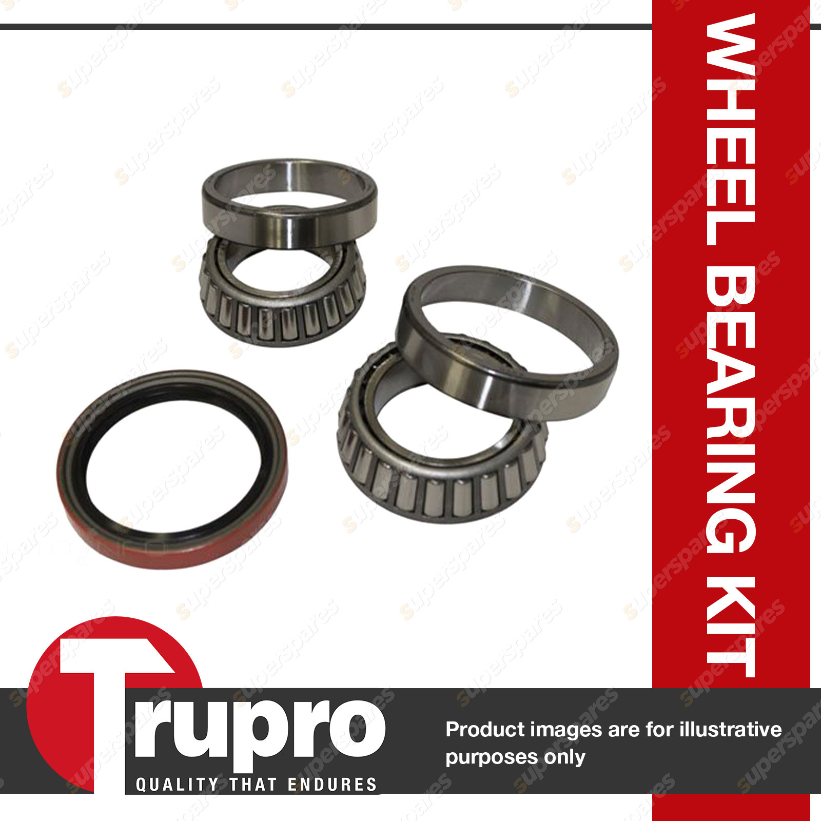 Front Wheel Bearing Kit for Holden Rodeo RA TFS77 3.0L 96kW 2003-2007 ...