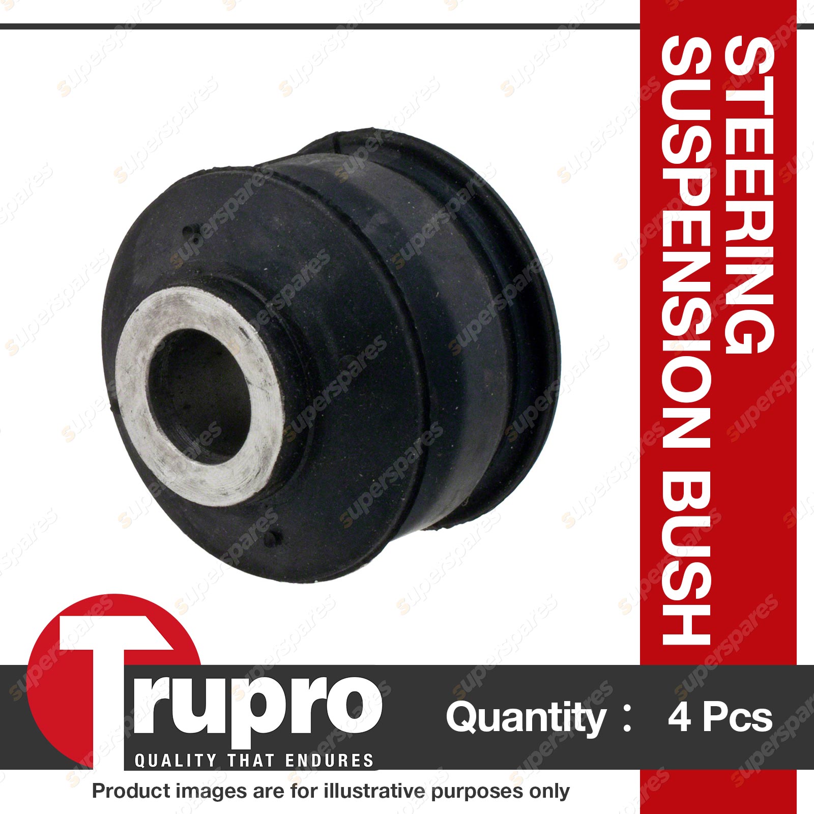 4 Rear Trailing Arm Upper low bush for Toyota Corona RT142 ST141 Tarago ...