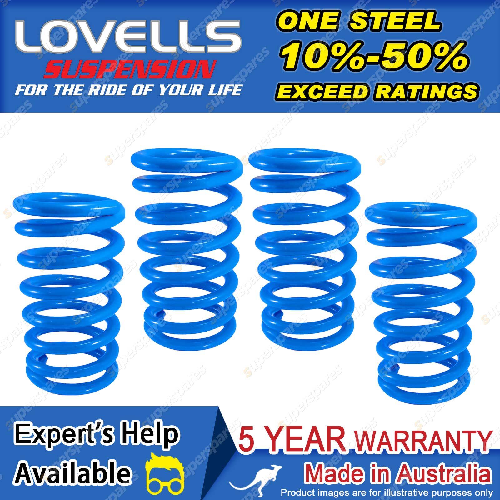 Front + Rear HD STD Coil Springs for Holden Commodore VE Wagon w/FE2 ...