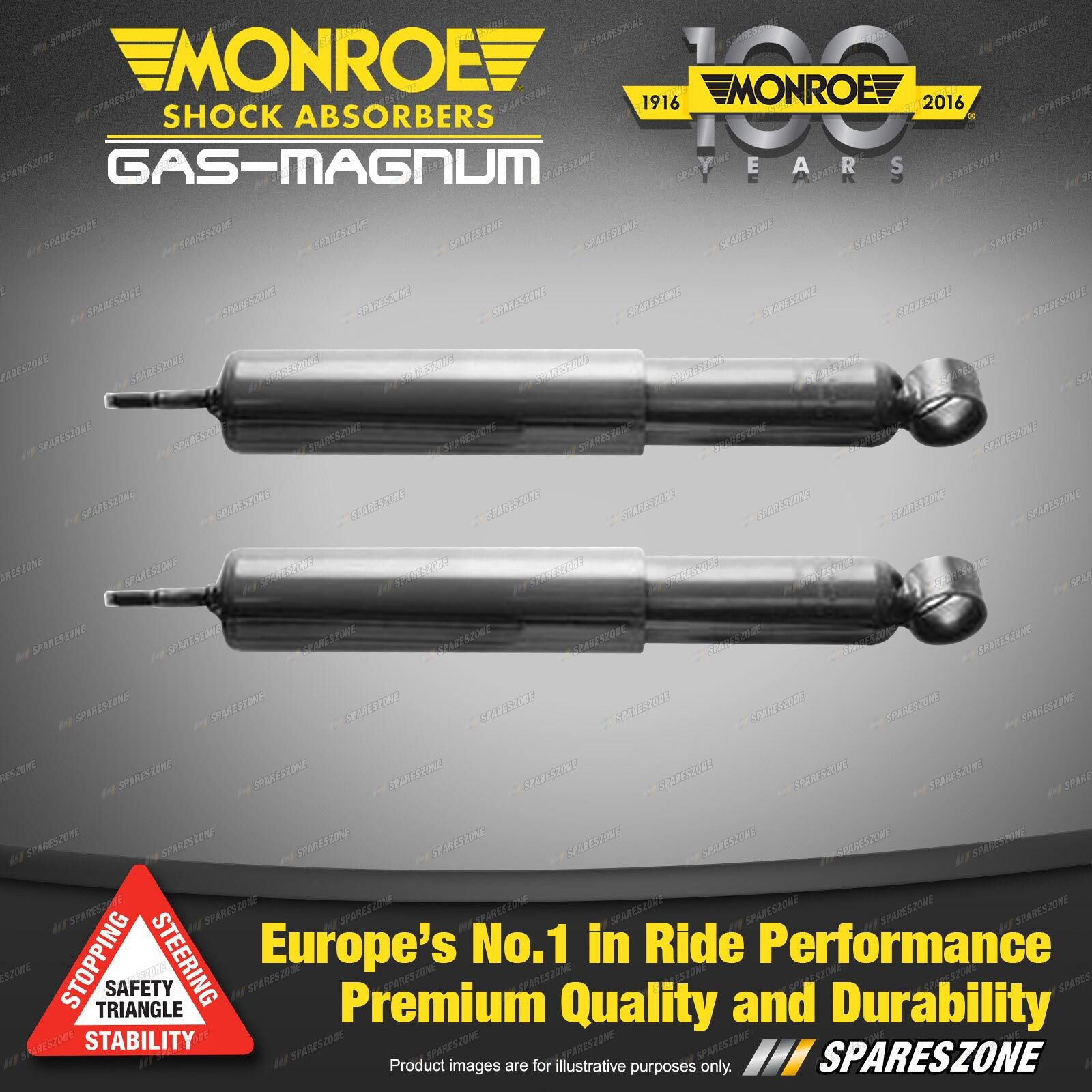 Rear Monroe Gas-Magnum Shock for Toyota LandCruiser Prado KZJ KDJ GRJ ...