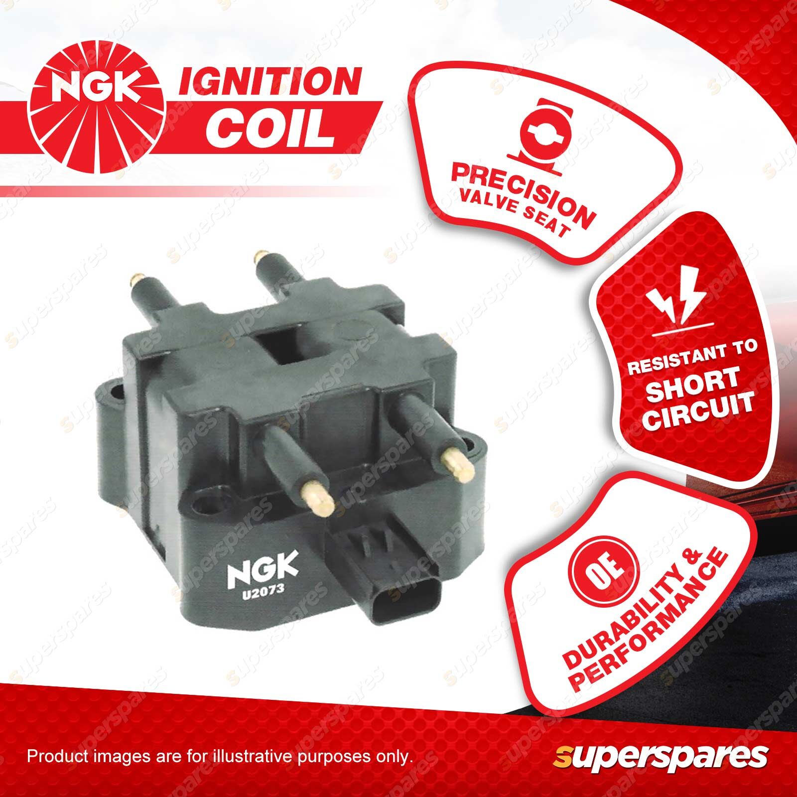 NGK Ignition Coil for Mini Cooper S R50 R52 R53 1.6L 4Cyl S4 SOHC 16V ...