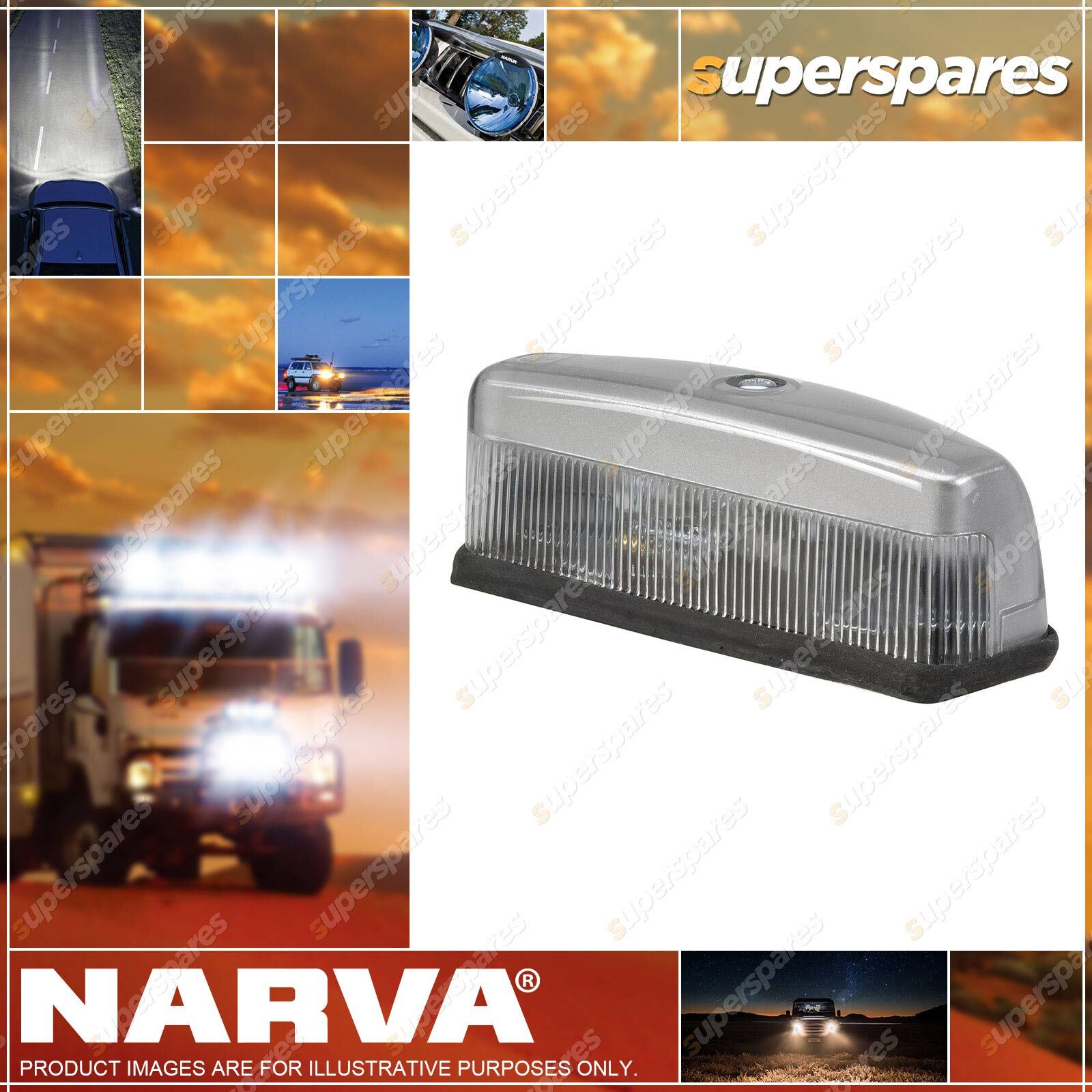 Narva Licence Plate Lamp 86060BL BLister Type Pack Premium Quality