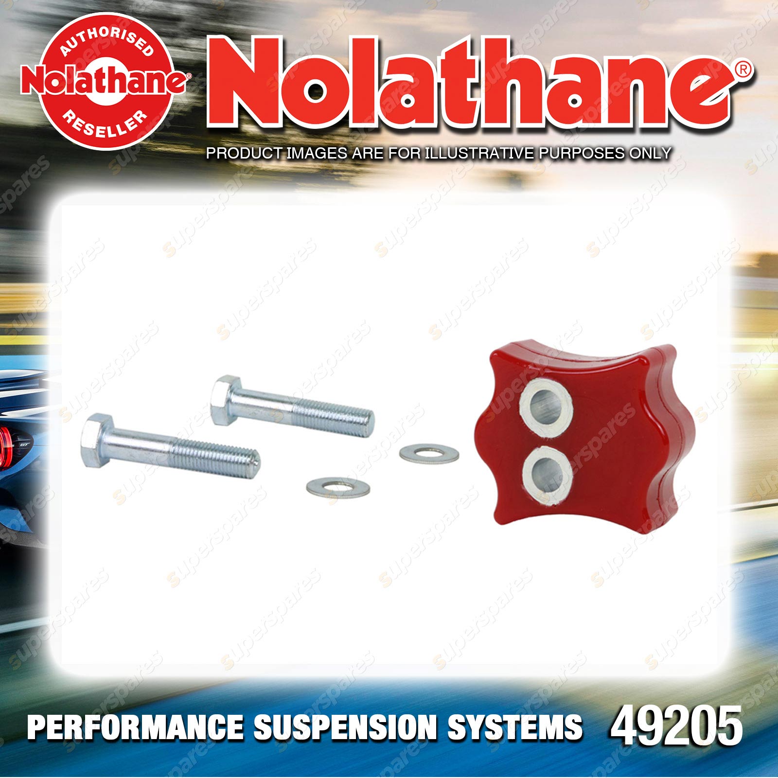 Nolathane Rear Differential mount rear bushing for Toyota RAV 4 SXA10 11 16