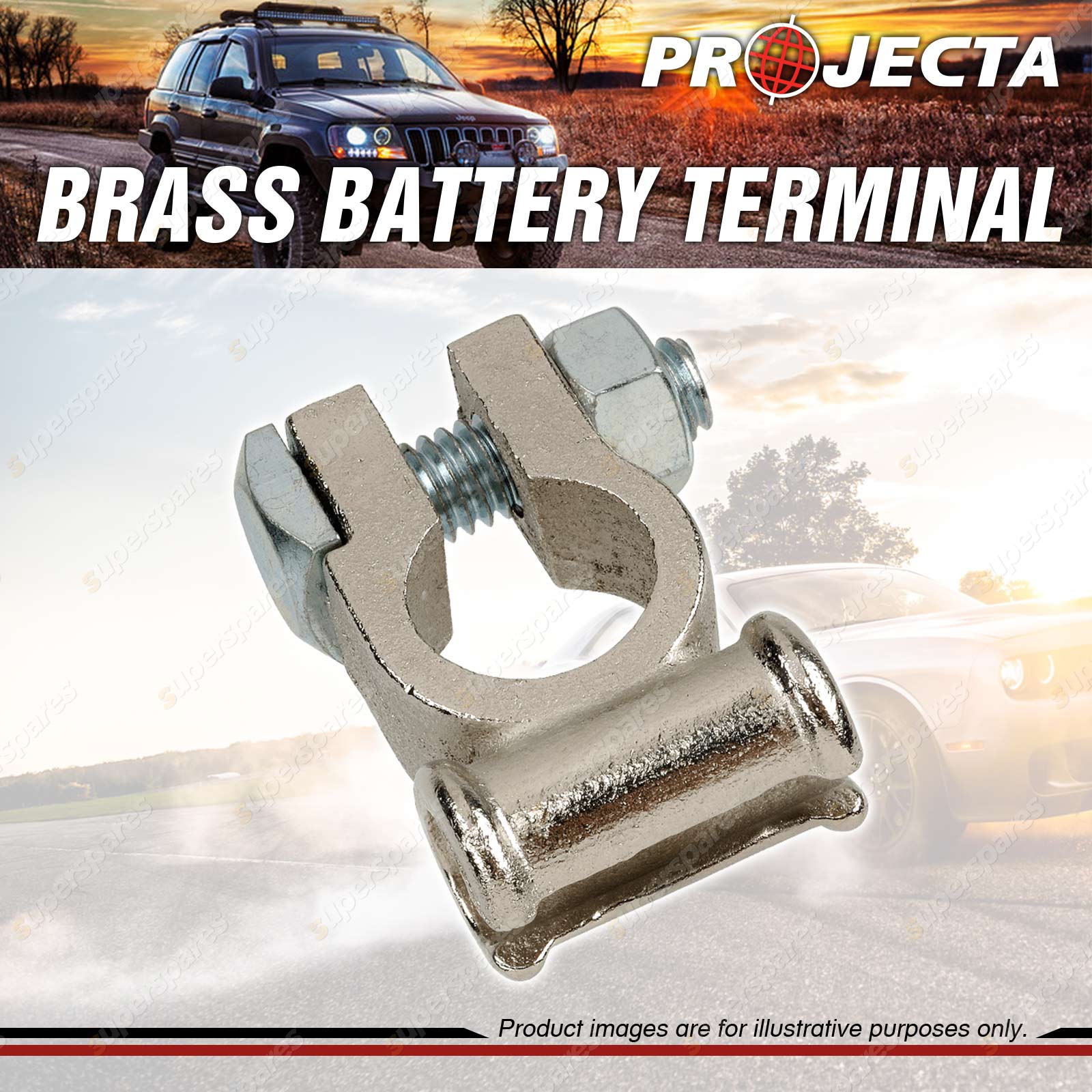 Projecta Solder Crimp Battery Terminal Suit Cable Size 25-35 sq.m ...