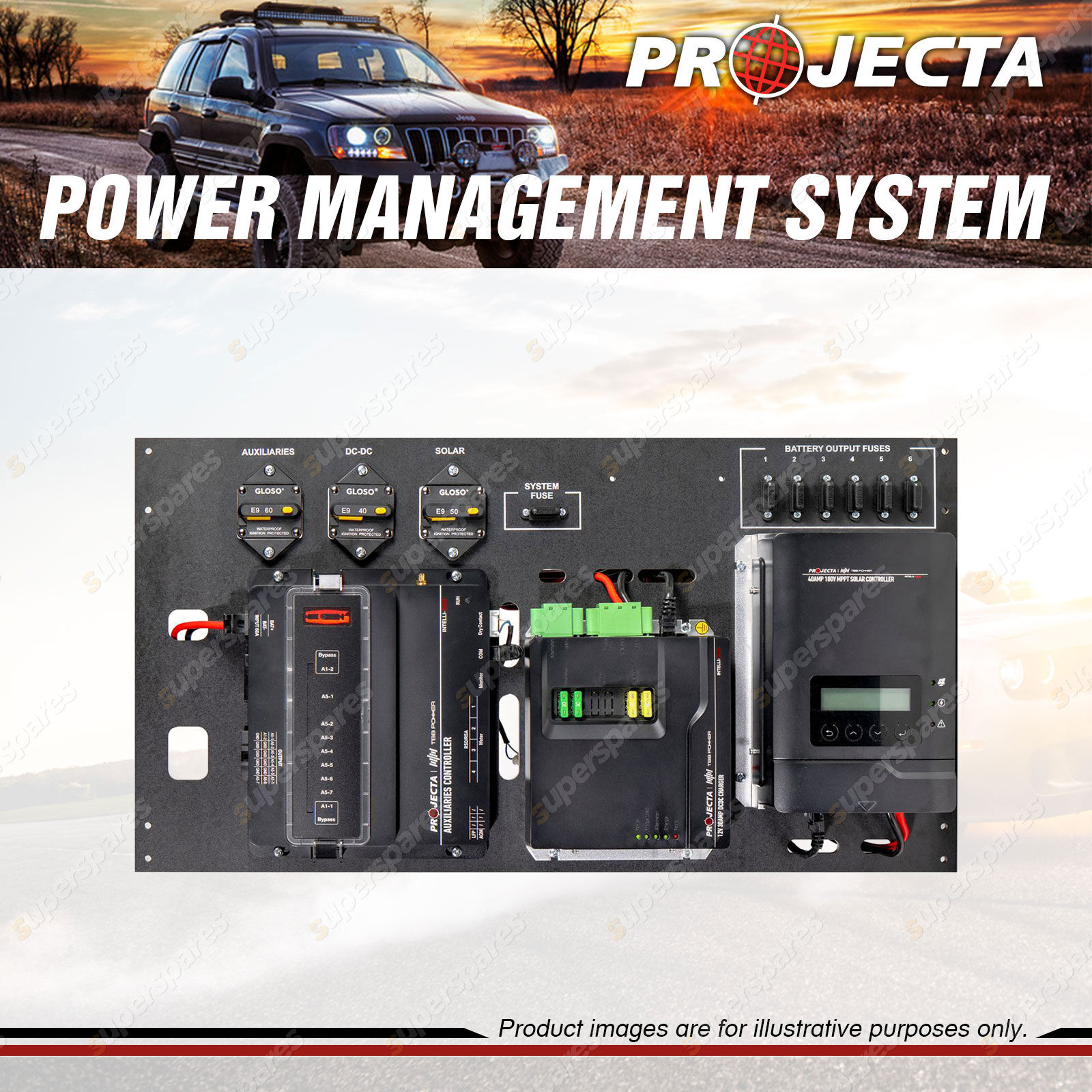 Projecta Intelli-Grid Compact 70 Power Management System with Bluetooth ...