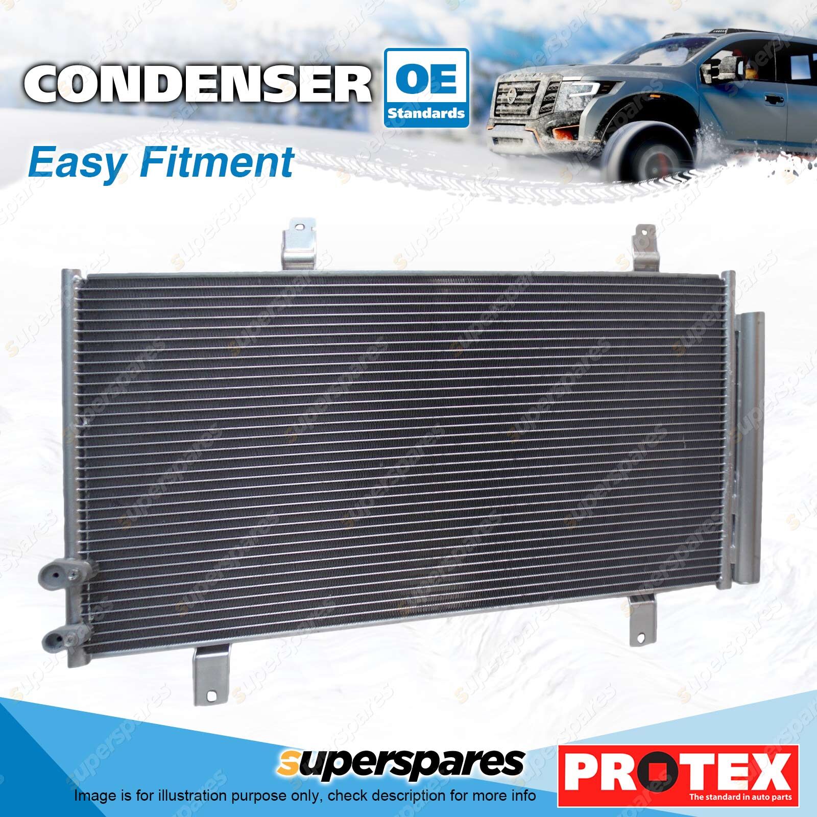 Protex Air Conditioning Condenser for Toyota Aurion Camry ACV40R TRD ...