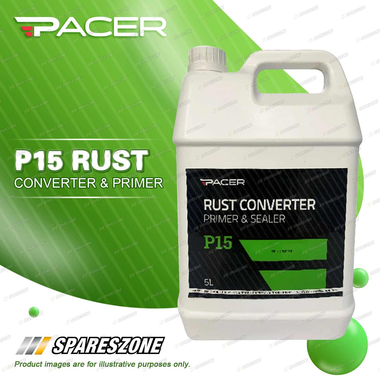 Pacer P15 Rust Converter & Primer 5L - Converts Rust into Protective Layer