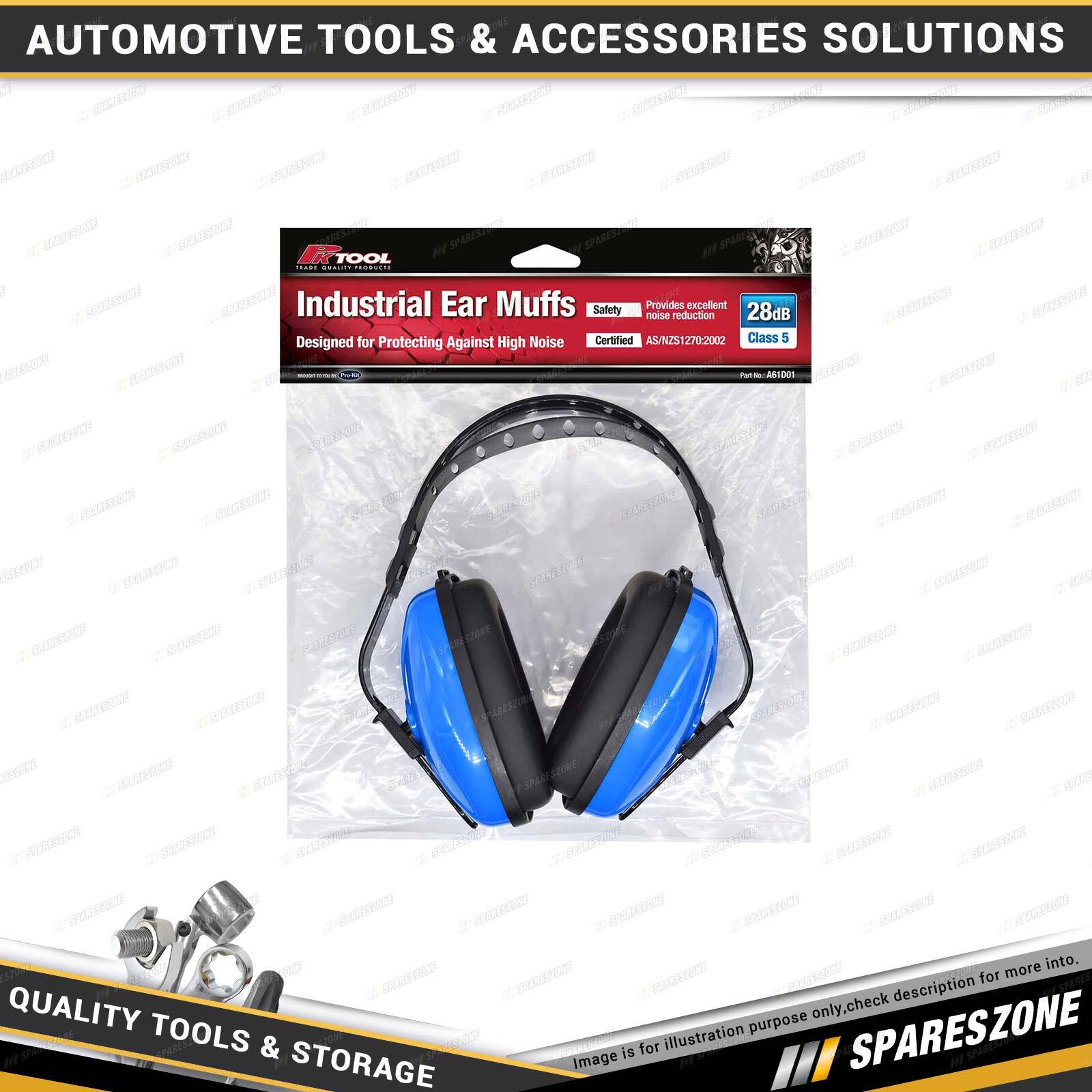 PK Tool Industrial Ear Muffs - Soft Foam Ear Cushions & Slide & Swivel Ear