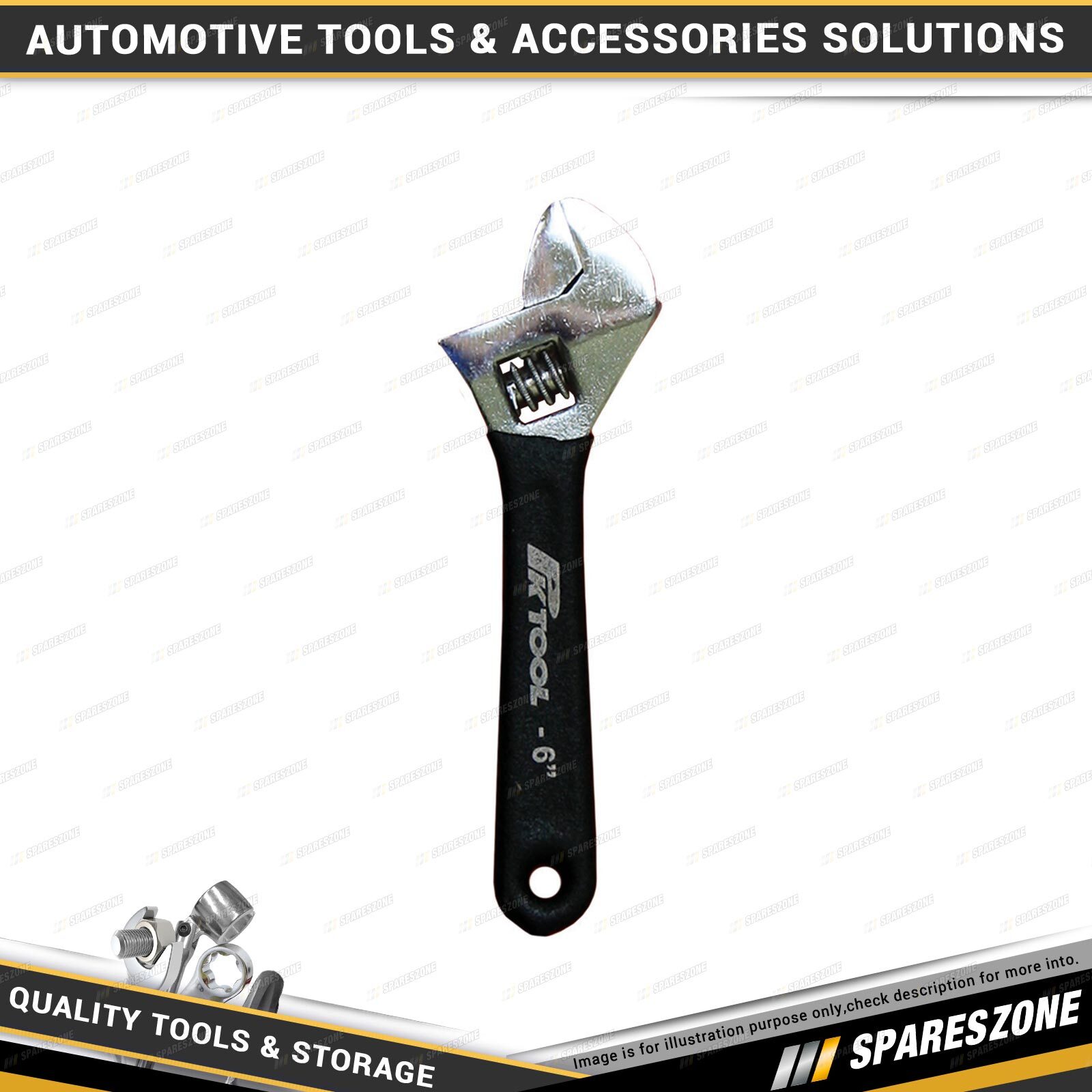 PK Tool 150mm 6 Inch Multi Purpose Shifter - Adjusts to 20mm with ...