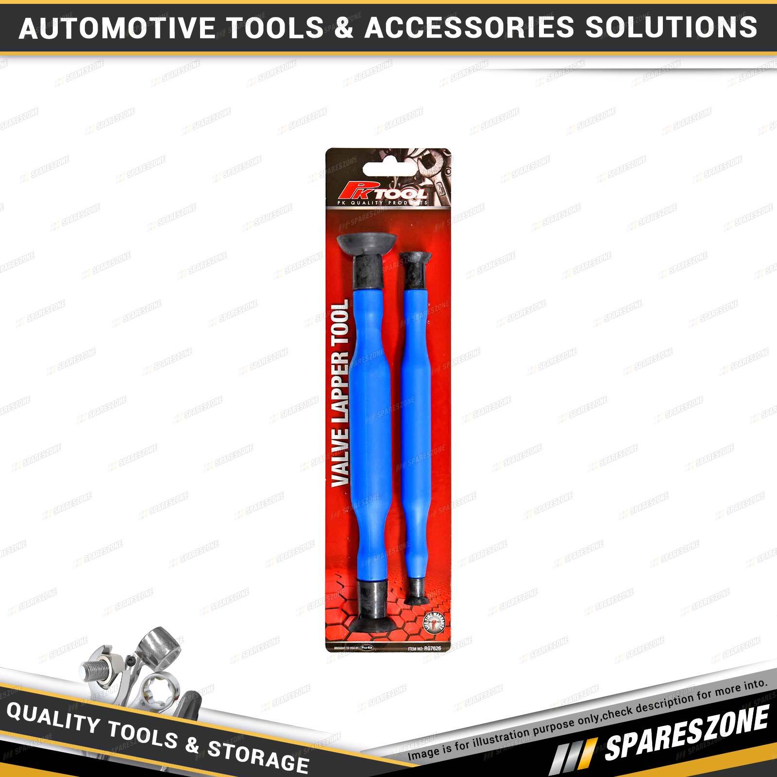 2 Pcs of PK Tool 240mm Valve Lapper Set - 25 & 20mm Cups Double Ended