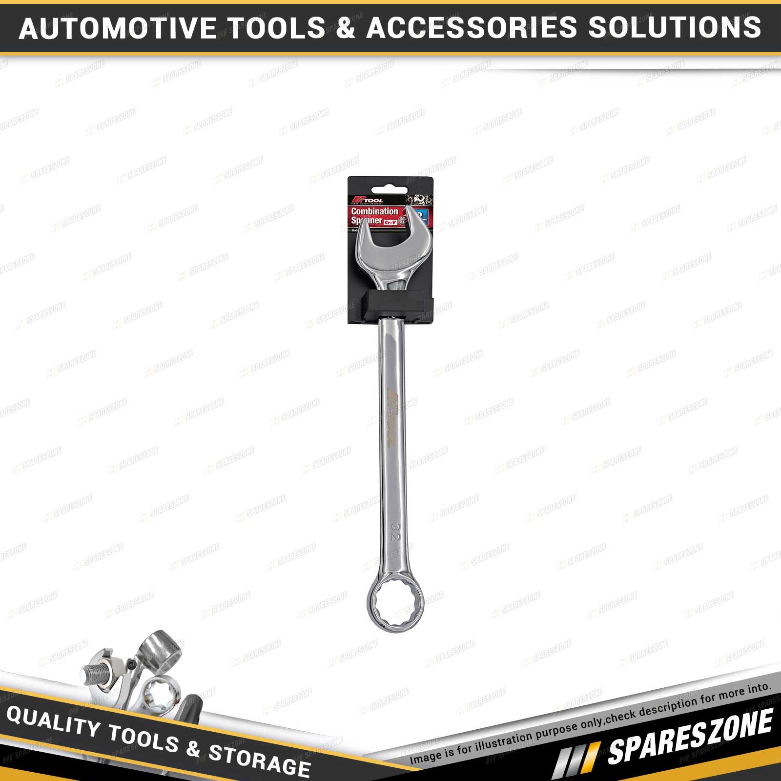 PK Tool 32mm Combination Spanner - 12 Point Ring Open End & Ring Cr-V
