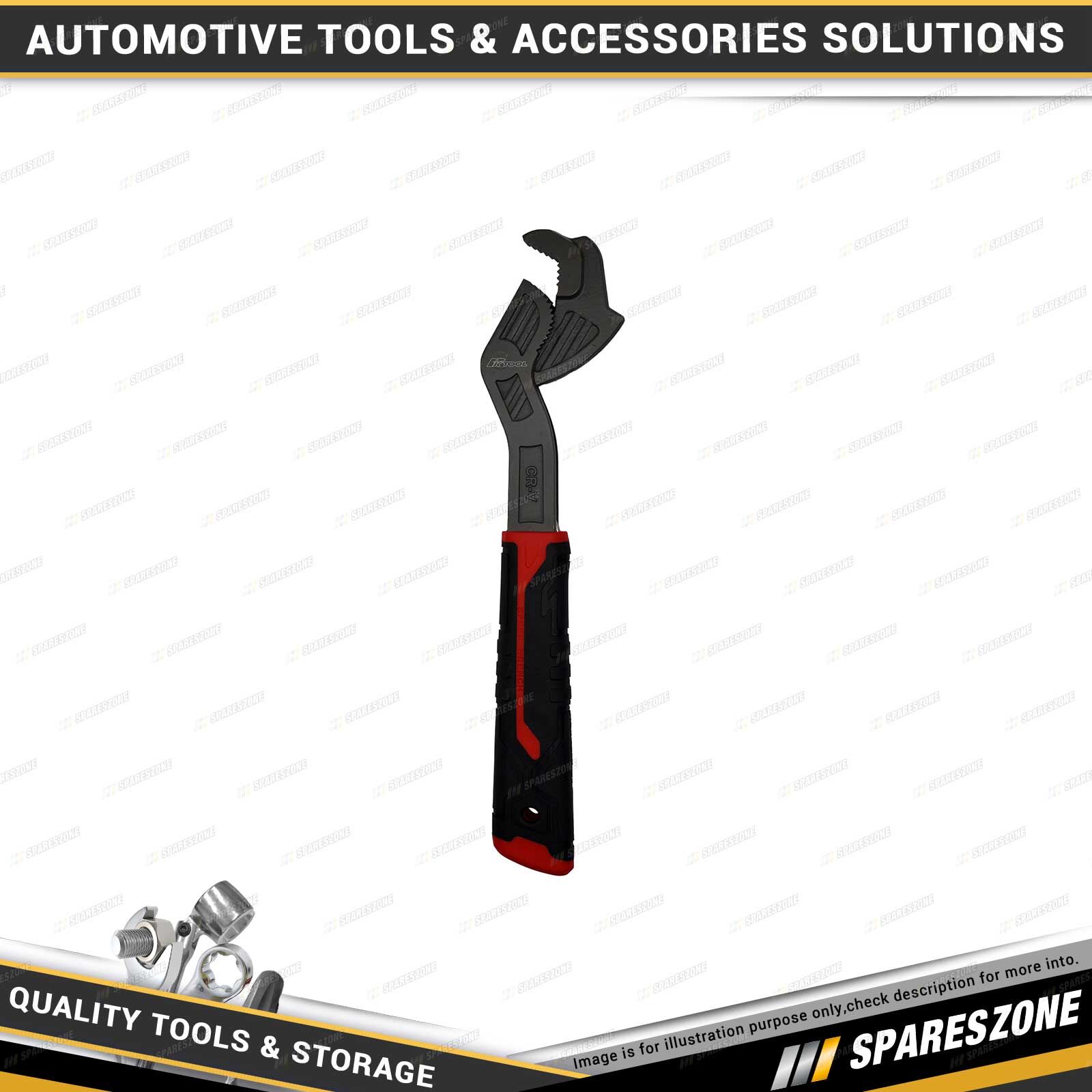 PK Tool 300mm Self-Locking Adjustable Spanner - 19-43mm Jaw Opening 40 Cr-V