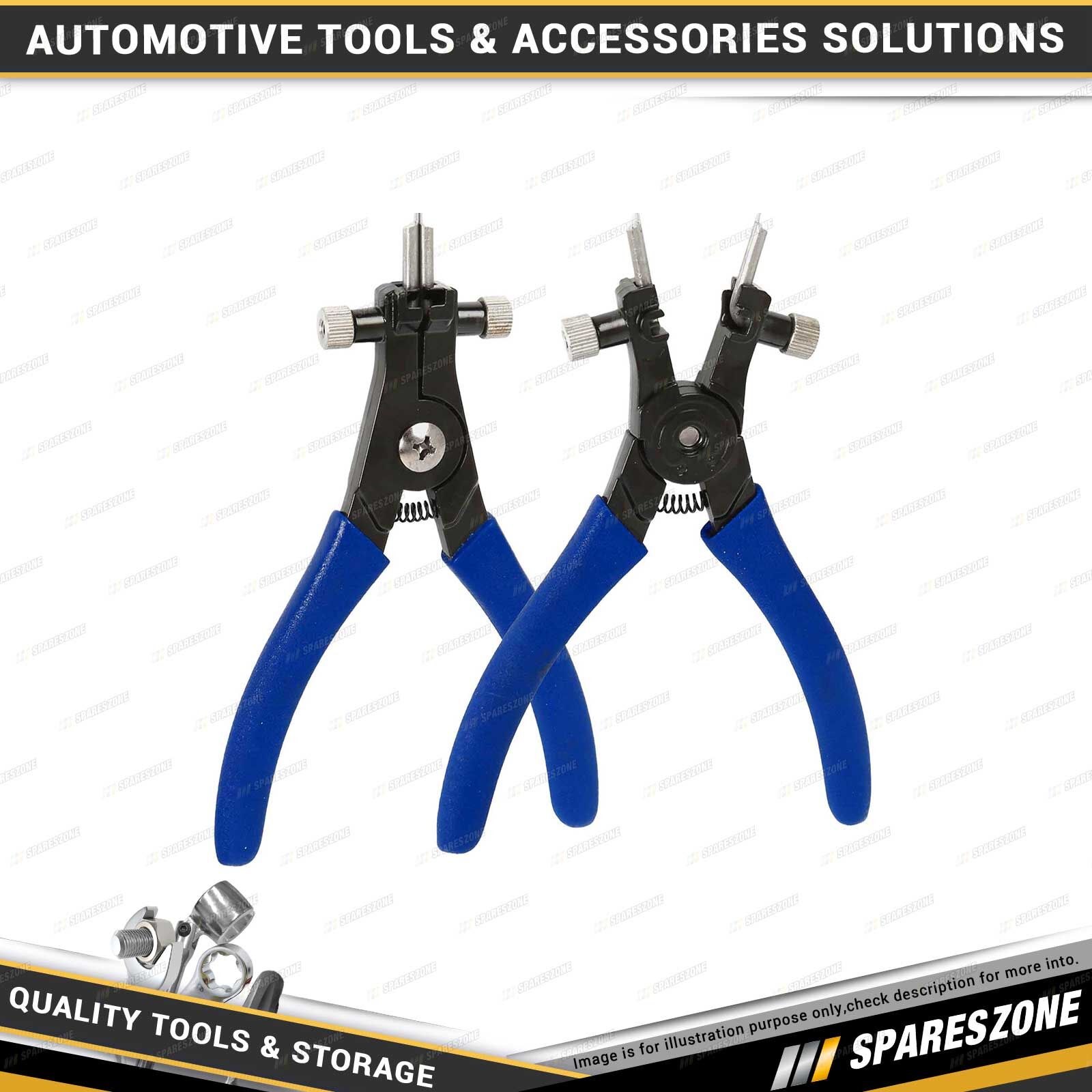 2 Pcs of PK Tool 165mm Internal & External Circlip Plier Set - Multi ...