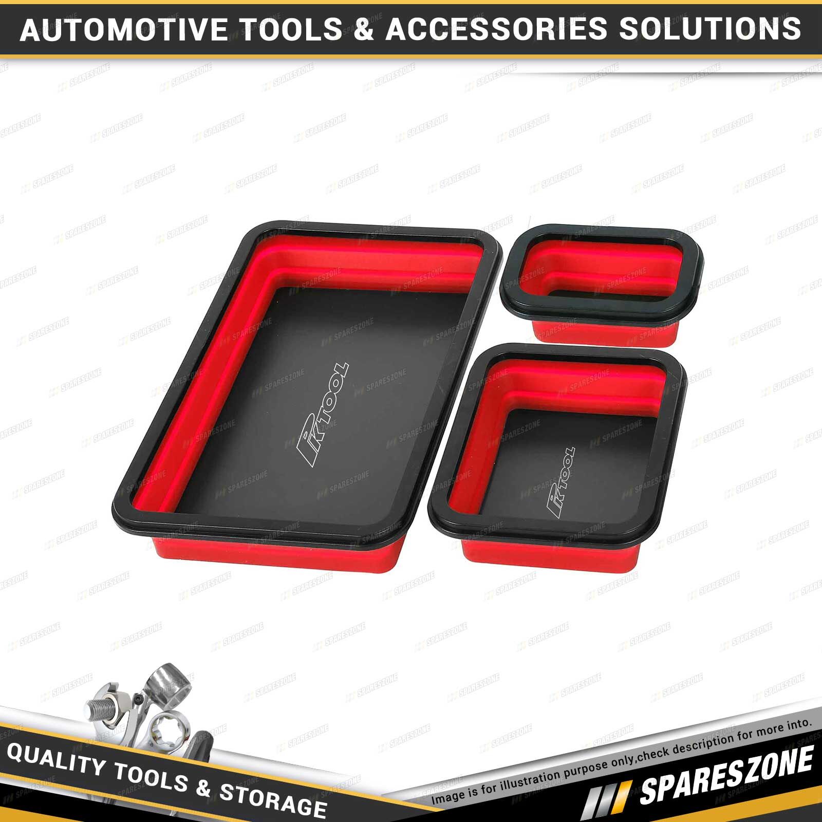 3Pc PK Tool Collapsible Non-Marring Magnetic Tray Set - High Strength ...