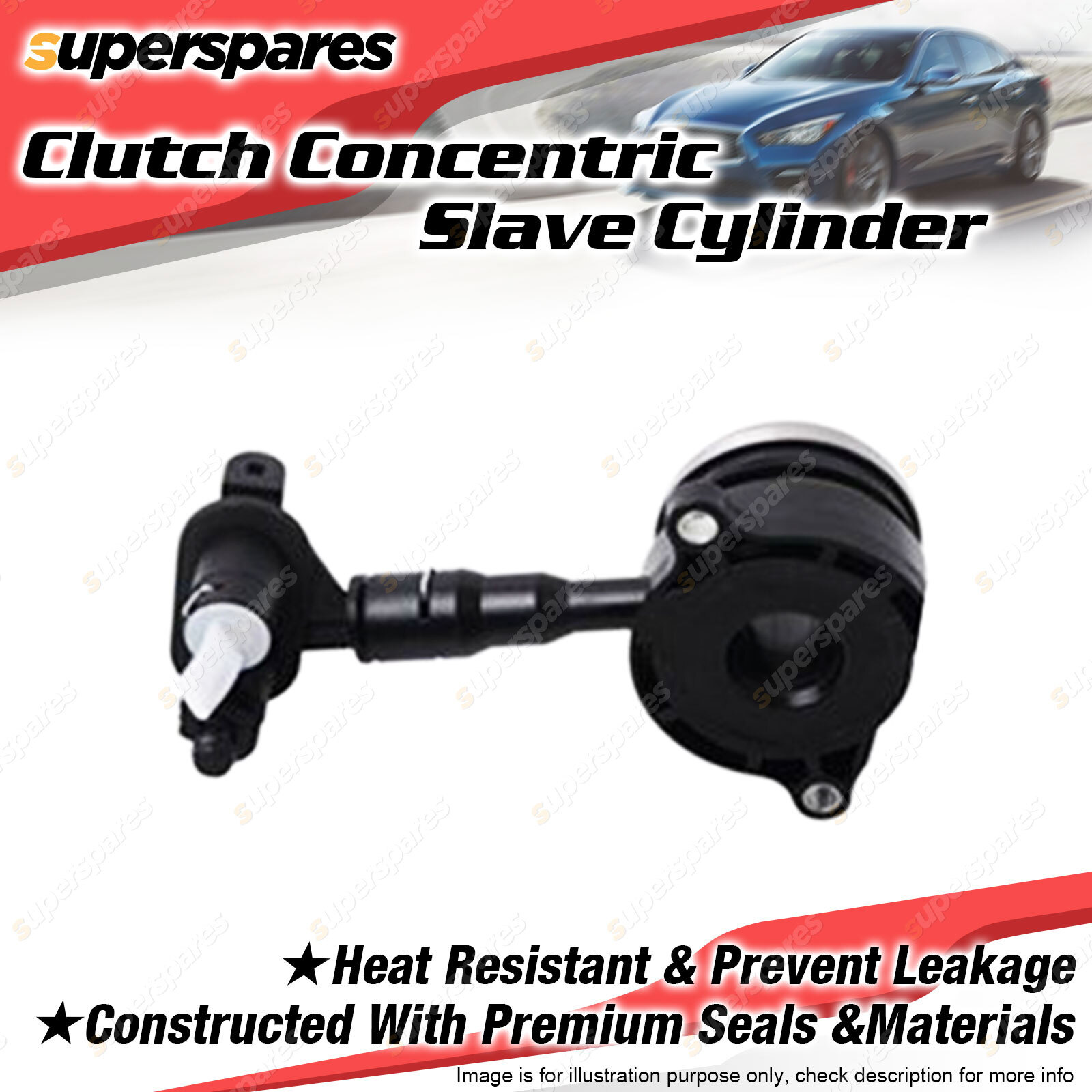 Clutch Concentric Slave Cylinder for Volvo C30 1.6 litre D4162T I4 8V ...