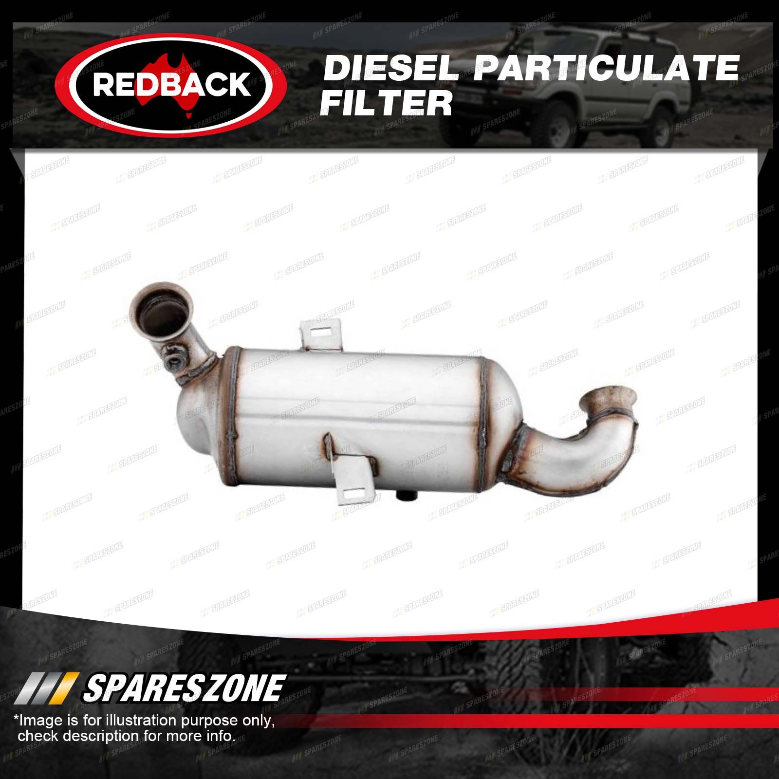 Redback Enviro Diesel Particulate Filter for Mini Cooper D R56 DV6TED4 ...