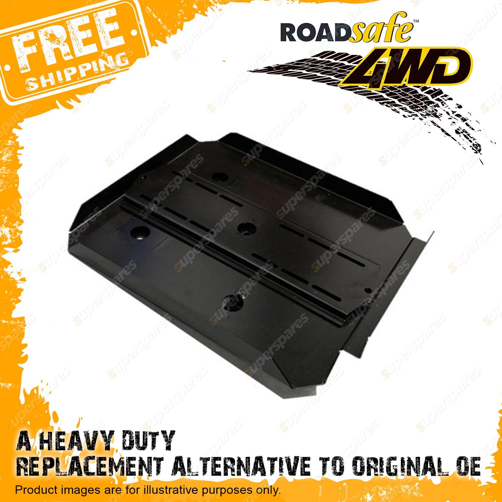 Roadsafe 4WD Battery Tray for Toyota Landcruiser FJA300R SUV 3.3L F334 ...