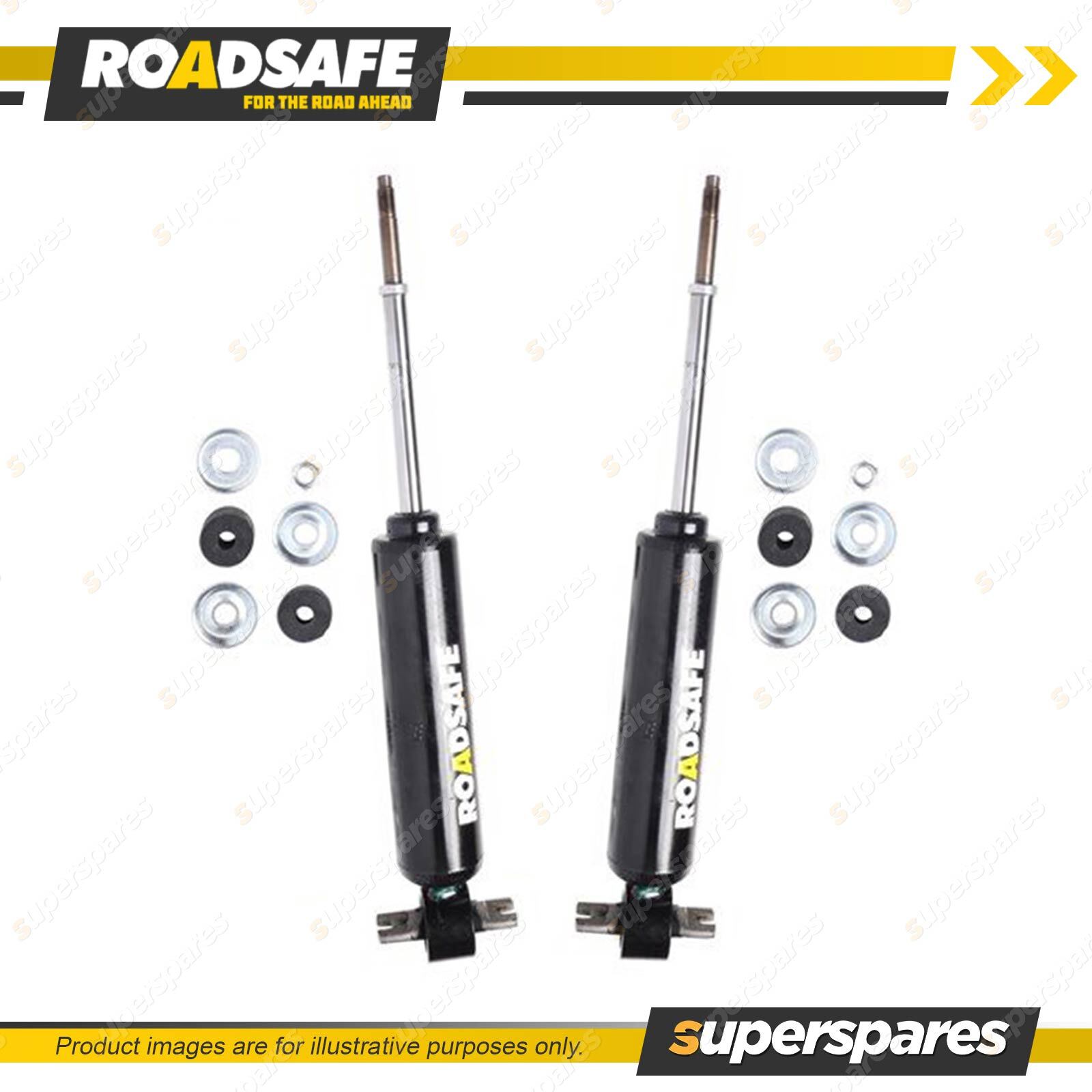 Front Roadsafe Telescopic Shocks for Holden H Series One Tonner HJ HQ ...