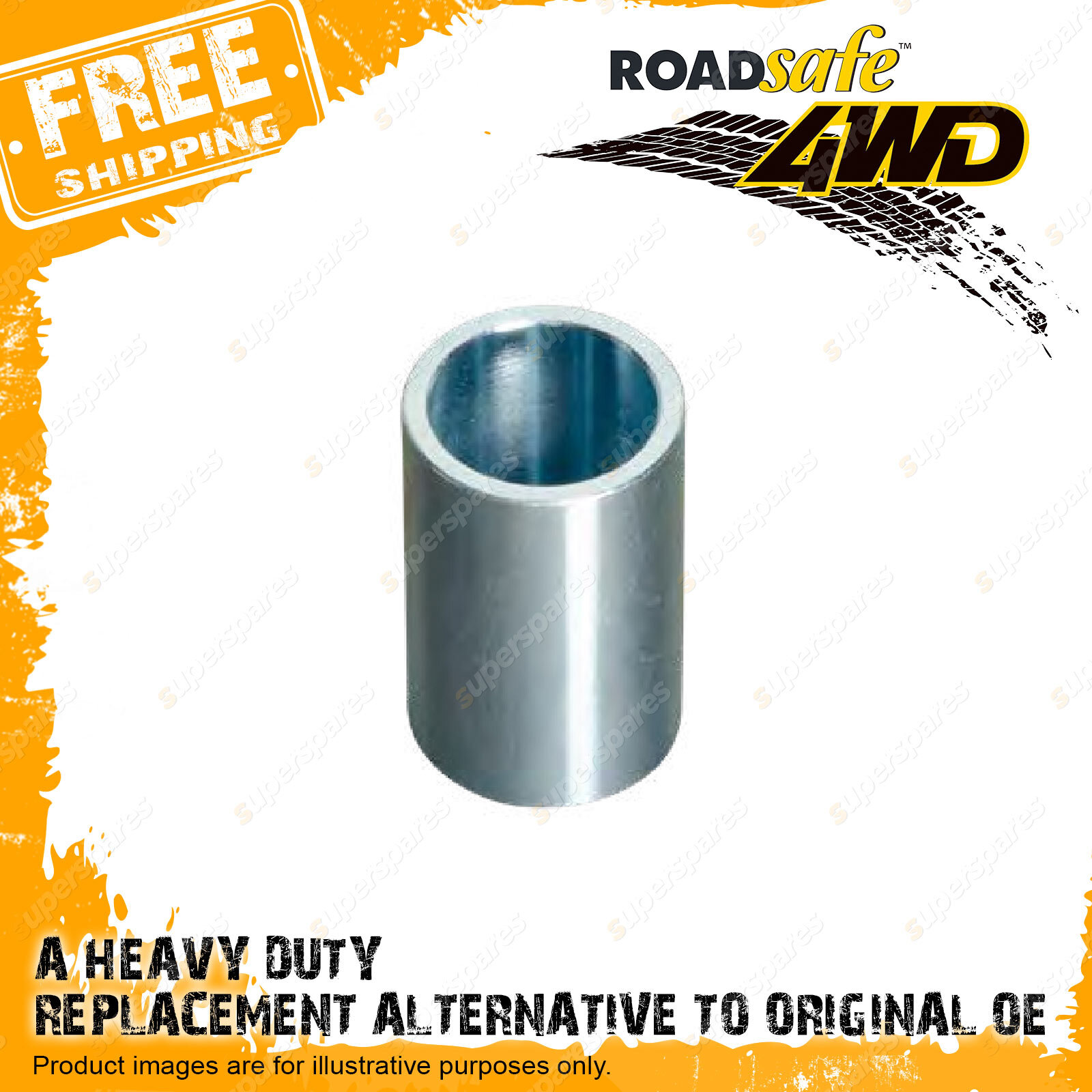 Roadsafe Clevis Mount Protection Sleeve - 25.4mm I.D. 31.4mm O.D. Zinc ...
