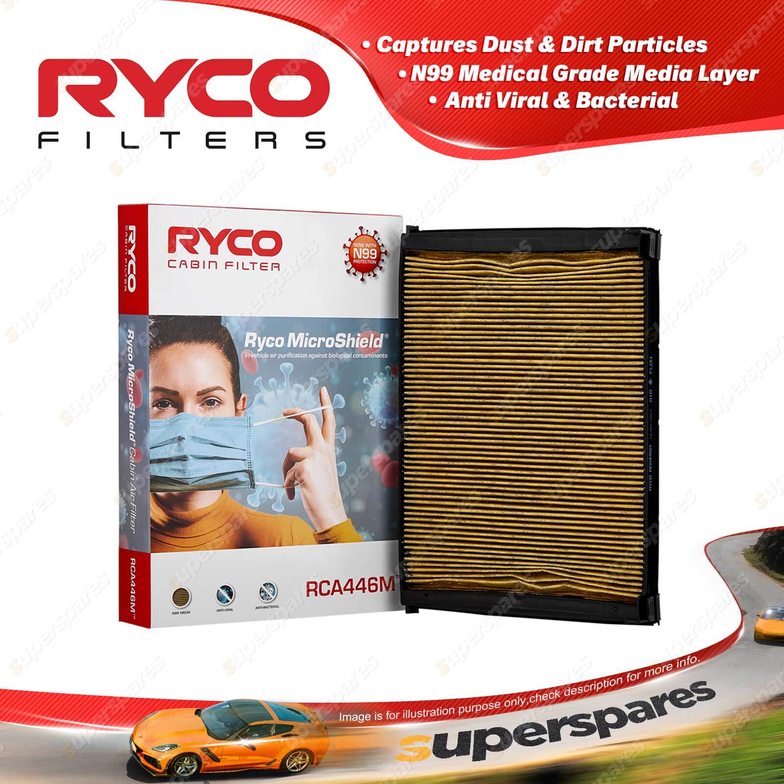 Ryco N99 Microshield Cabin Air Filter for Isuzu D-MAX RG RZ4E-TC 10/2021-On