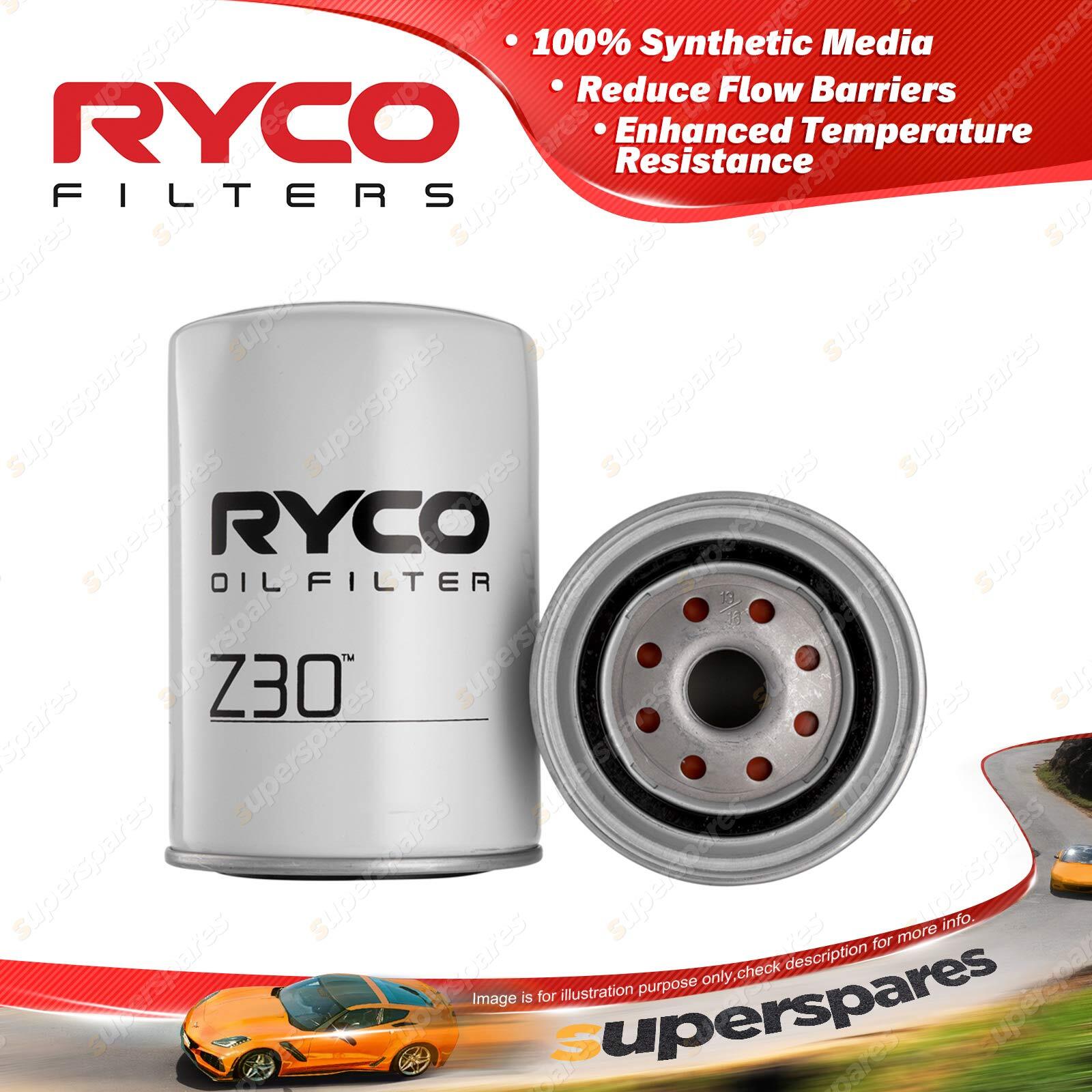 Ryco Oil Filter for Jeep CJ5 CJ6 CJ7 Renegade CJ8 Laredo Overlander Petrol