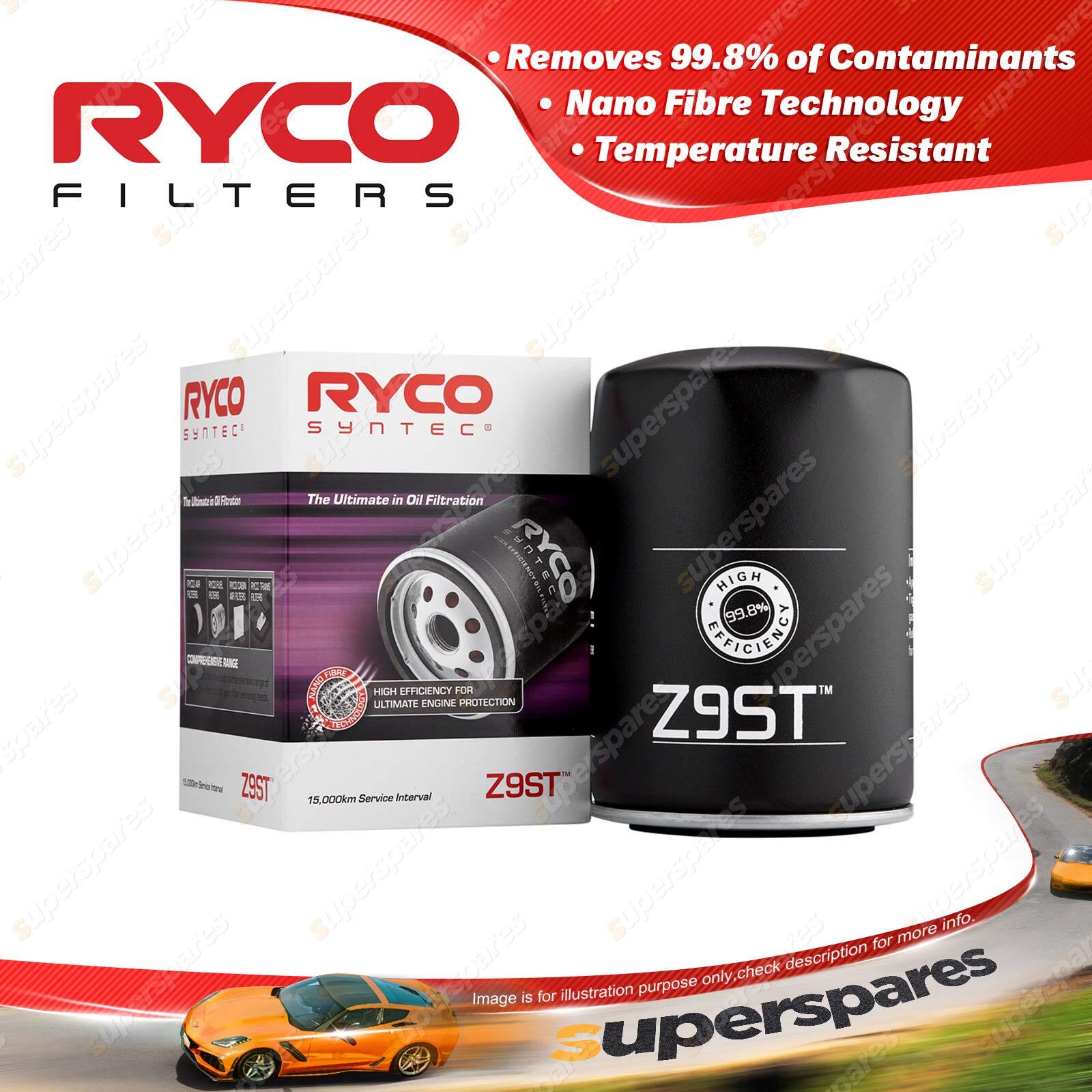 Ryco SynTec Oil Filter for Chrysler Valiant AP5 6 CH CJ CL M VC VE VF ...