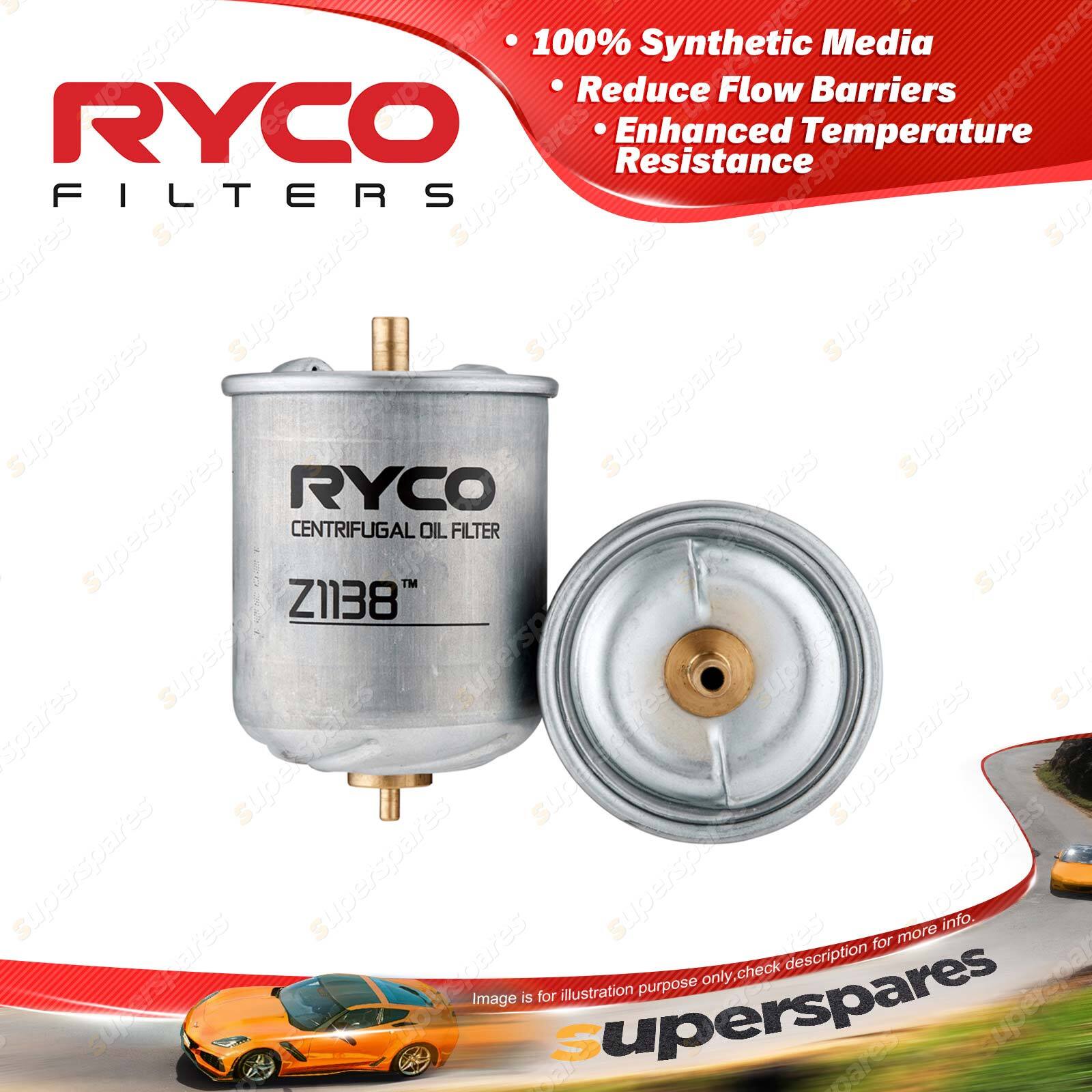 Ryco Heavy Duty Centrifugal Oil Filter for Kenworth MX13 Engines 2007-2020