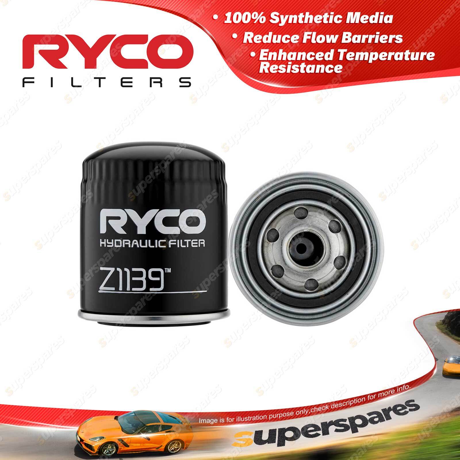 Ryco HD Hydraulic Spin-On Oil Filter for Scania MAN Transmission ...