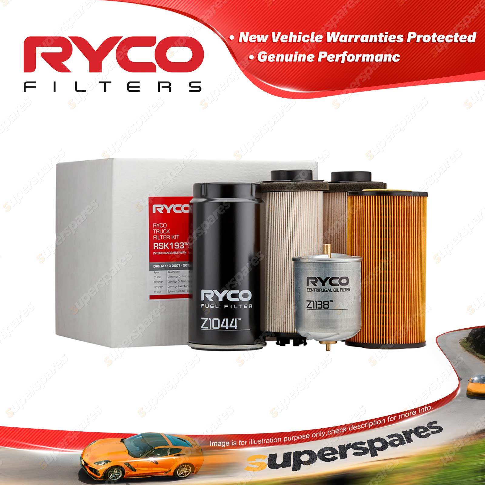 Ryco Oil Fuel Filter Service Kit for DAF CF85 XF105 MX13 Engine Euro 5 ...