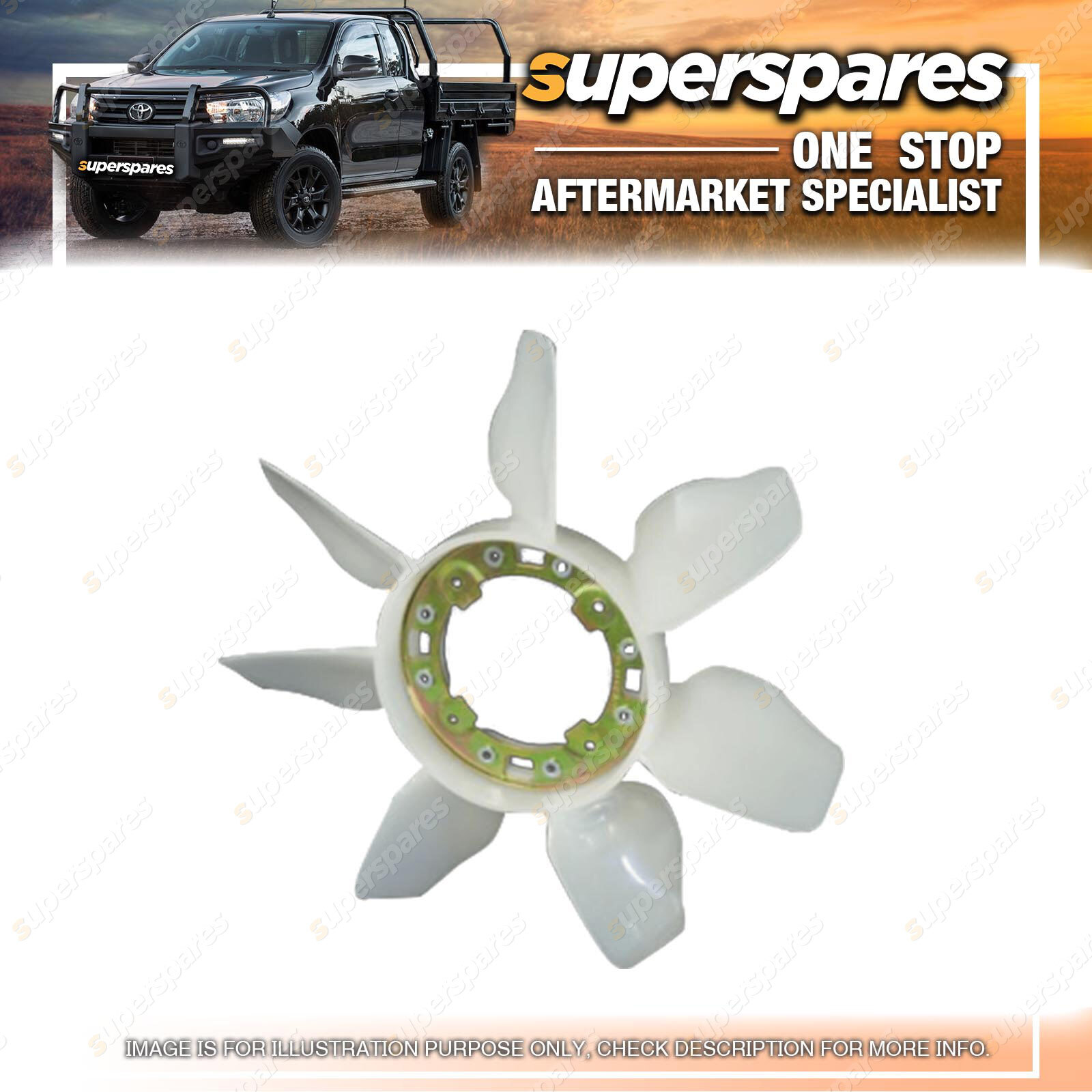 Engine Fan Blade for Toyota Hiace GDH300 GDH320 GDH322 GDH303 2.8L ...