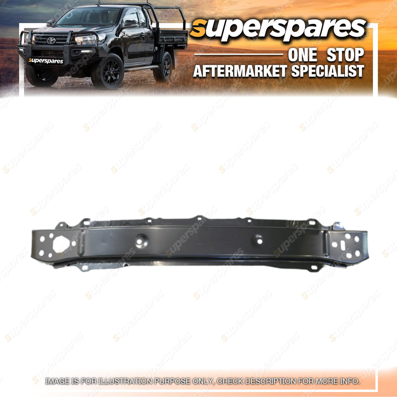Superspares Front Bumper Bar Reinforcement for Toyota Yaris NCP130 ...