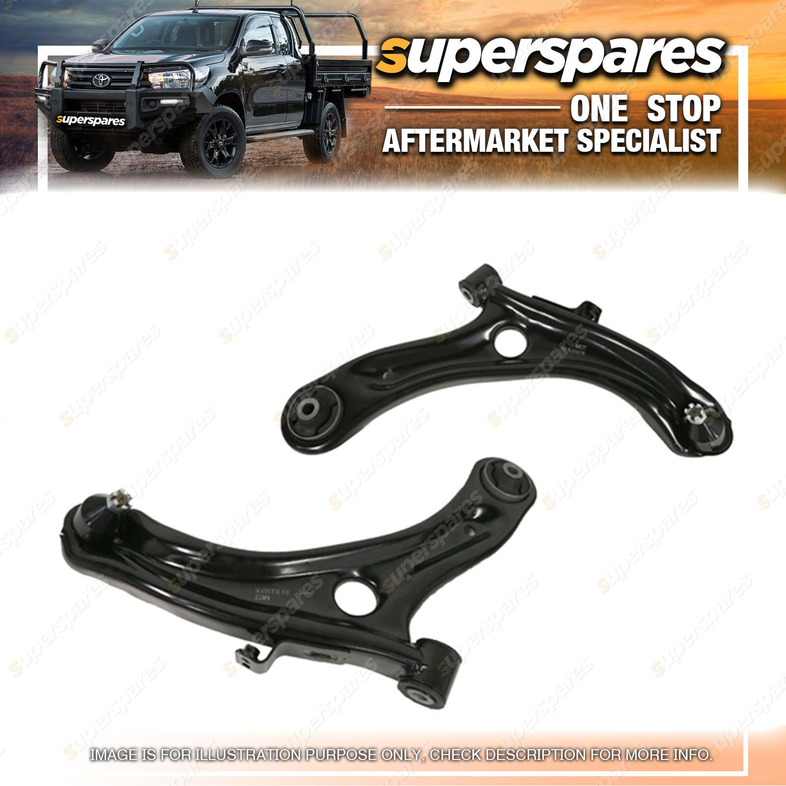 Front Lower Control Arm Right & Left Side for Honda Jazz FC 14 - On ...