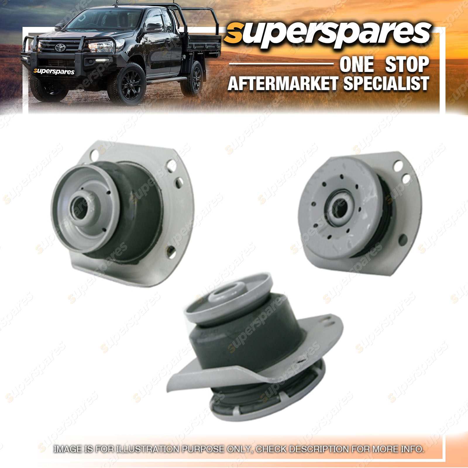 Front Radius Rod Bush for Holden Commodore VT - VZ V6 And V8 09/1997-07 ...