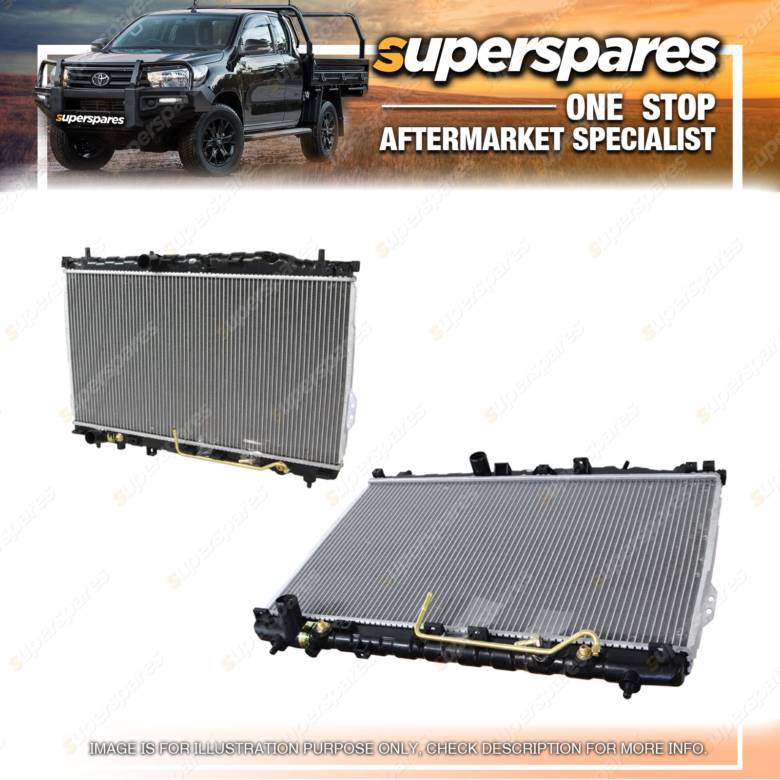 Radiator for Hyundai Trajet FO 2.7 Litre V6 Petrol G6Ba 05/2000-2008 ...