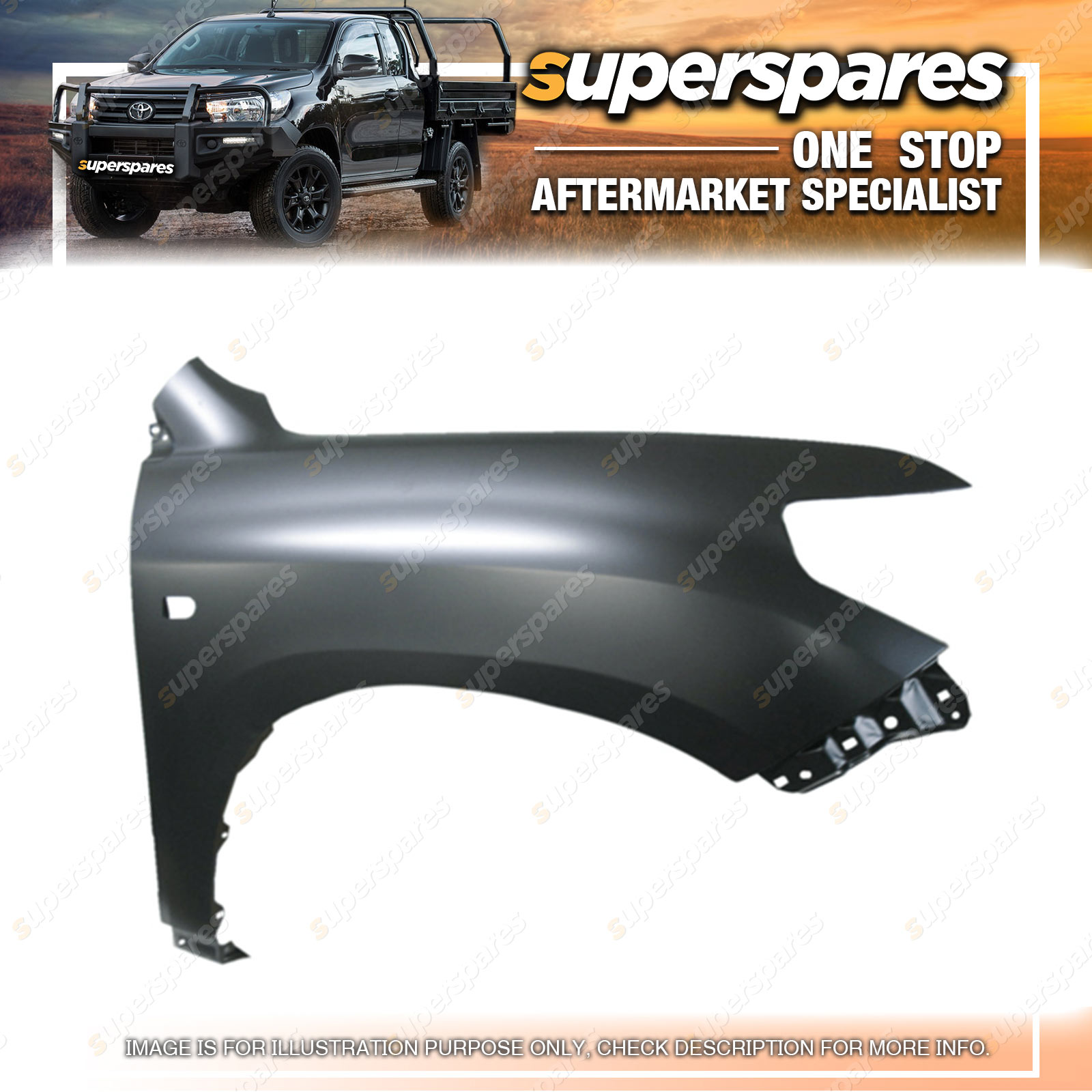 Guard Right Hand Side for Toyota Landcruiser Ujz200/Vdj200 08/2007-09/ ...