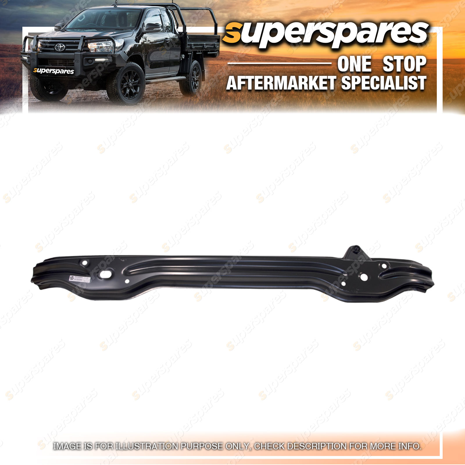 Front Bumper Bar Reinforcement for Volkswagen Amarok 2H 01/2012-ONWARDS ...