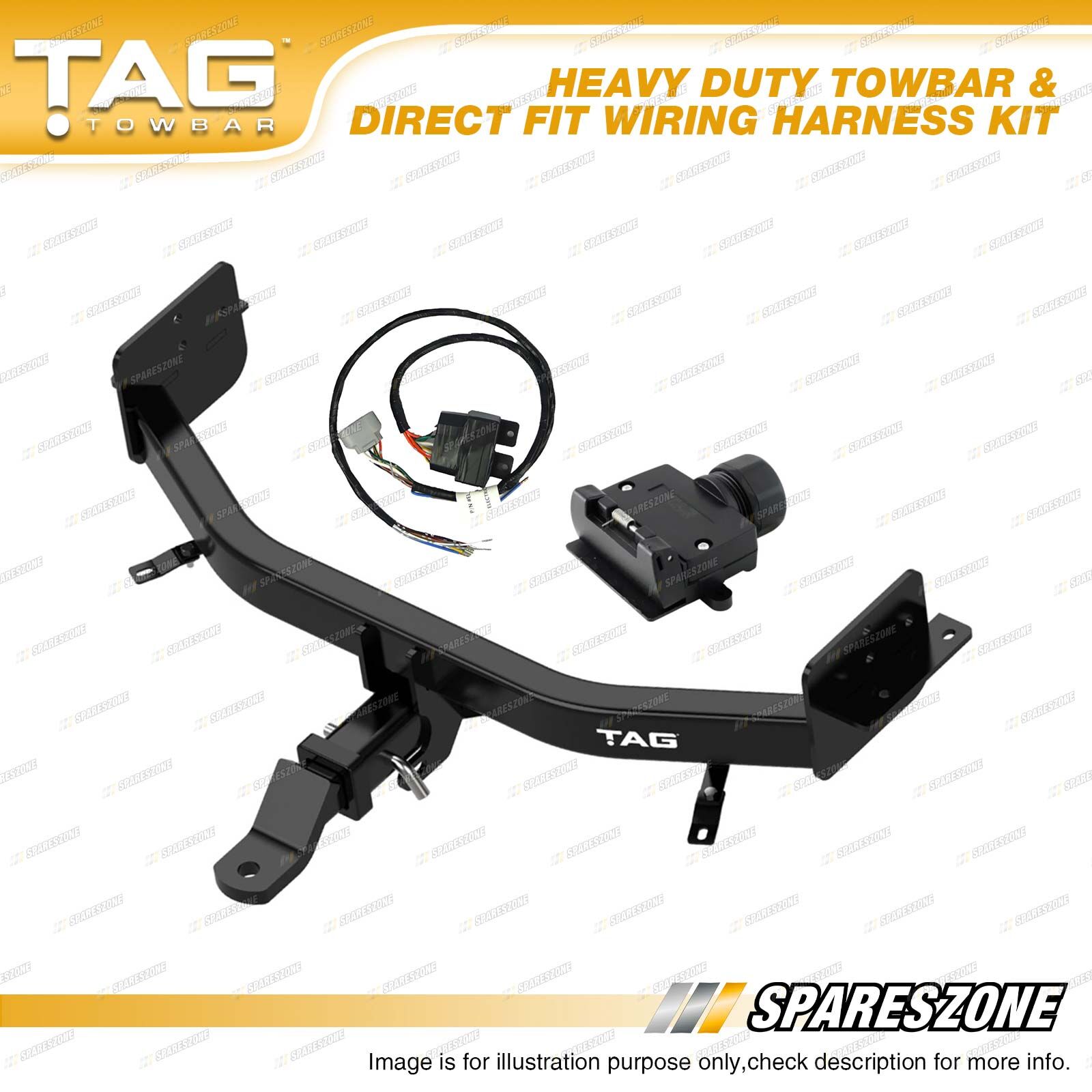 TAG Heavy Duty Towbar Kit for Isuzu MU-X UCS UCR 3.0 Wagon 13-21 ...