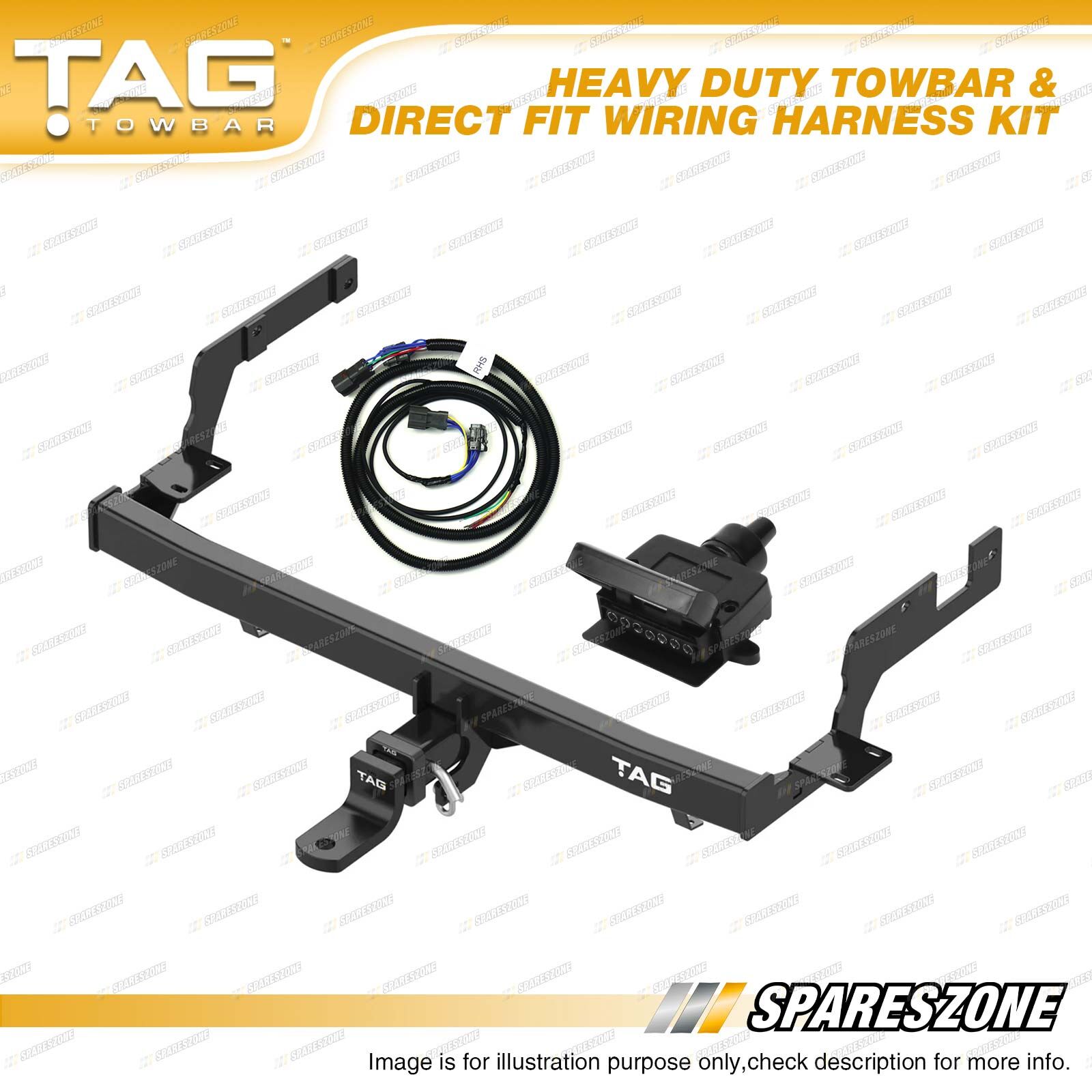 TAG HD Towbar Kit for Hyundai iLoad iMAX TQ Van Bus 01/08-On Capacity ...