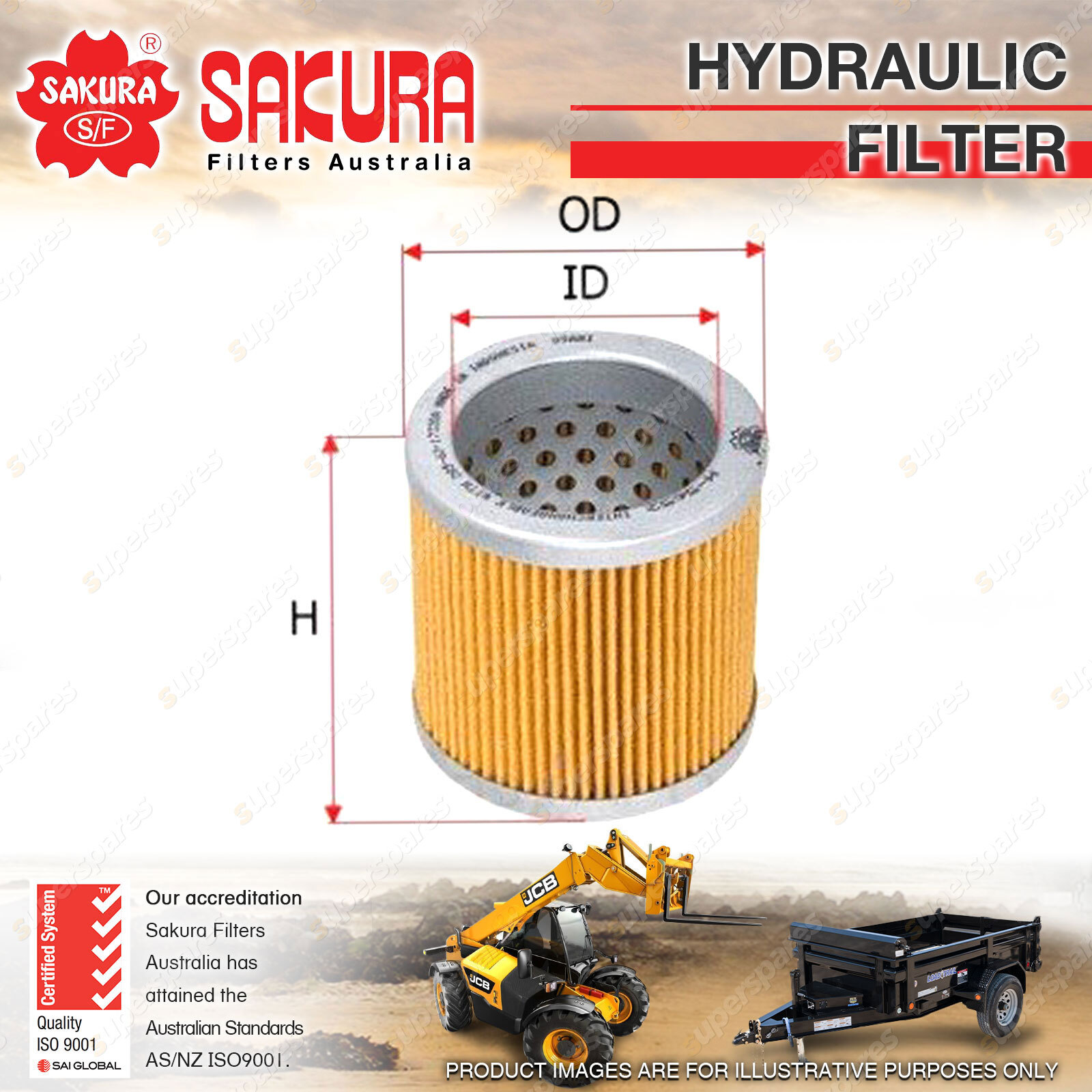 Sakura Hydraulic Oil Filter for Komatsu HD1500 PC1600 PC300 WA Series ...
