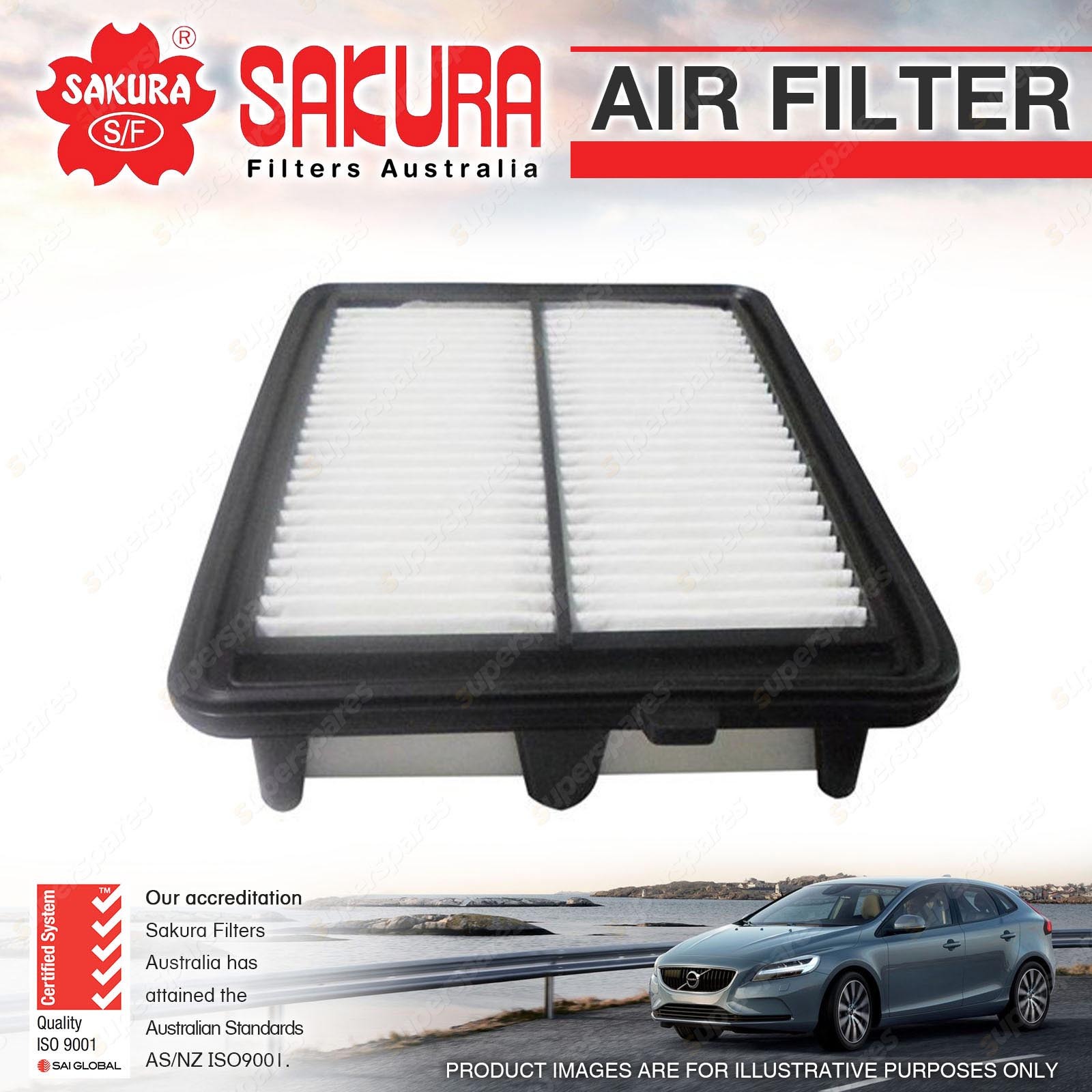 Sakura Air Filter for Honda Odyssey RC K24W7 2.4L Petrol Premium Quality