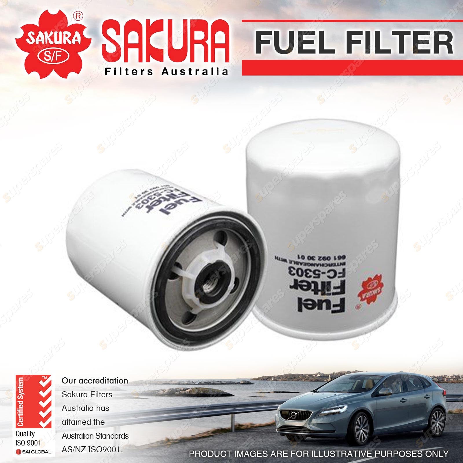 Sakura Fuel Filter for Mercedes Benz Sprinter 208 210D 212D 310D 410D ...