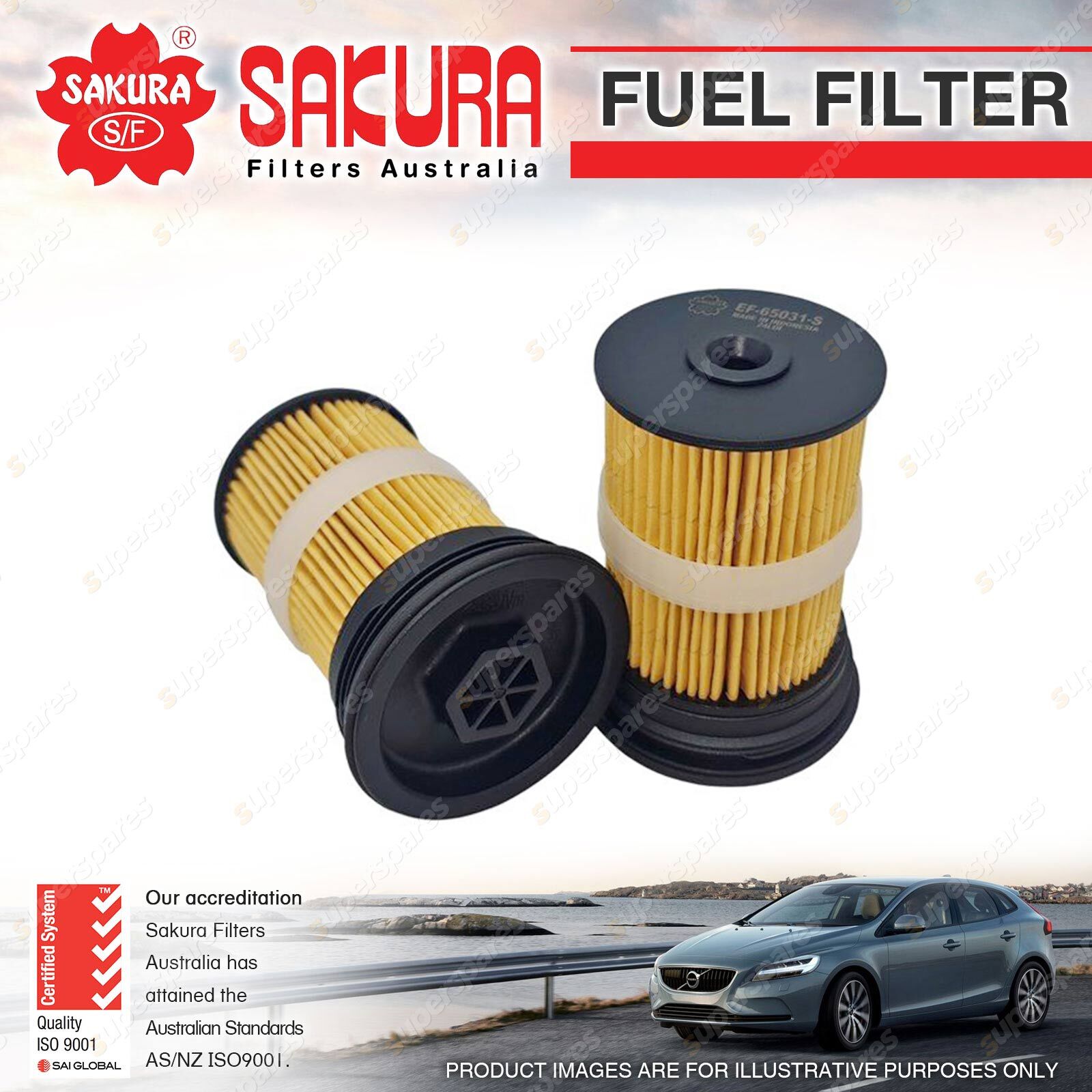 Sakura Fuel Filter for Holden Colorado 7 RG Z71 Trailblazer Lt Ltz RG 2 ...