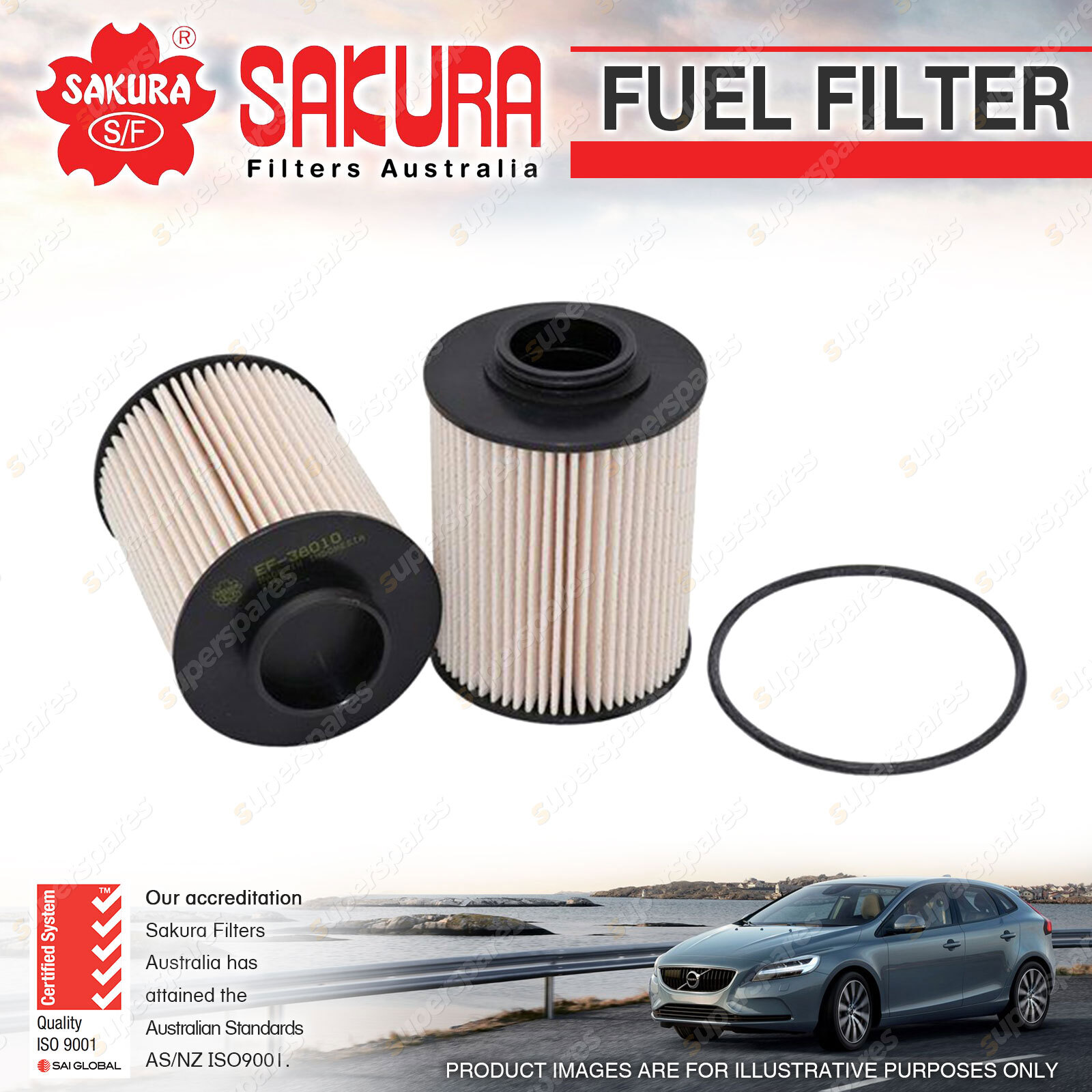 Sakura Fuel Filter for Great Wall UTE Cannon 2.0 litre GW4D20 2020-On