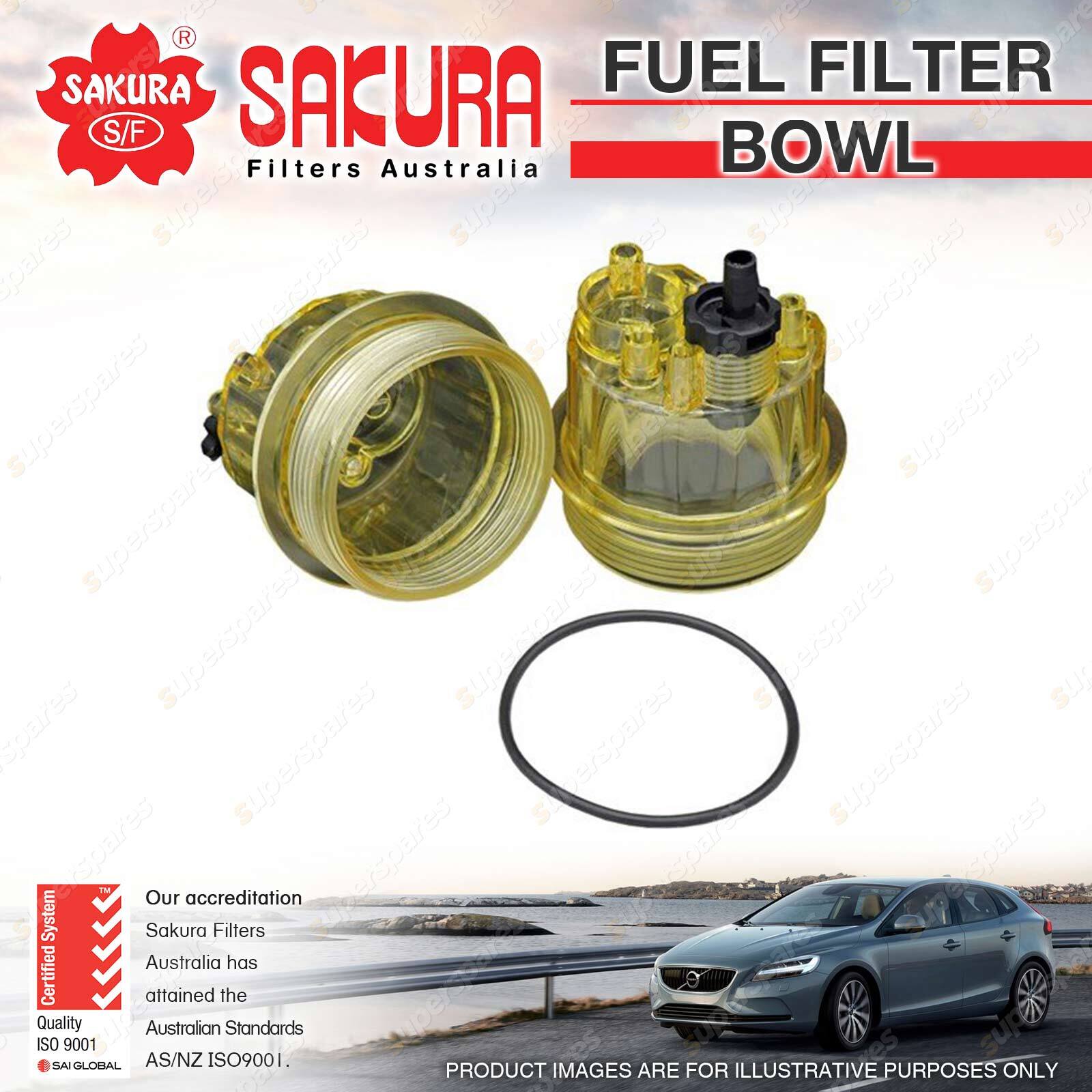 Sakura Fuel Filter Bowl for Mercedes Benz Actros 2663 2658 963 15.6L ...