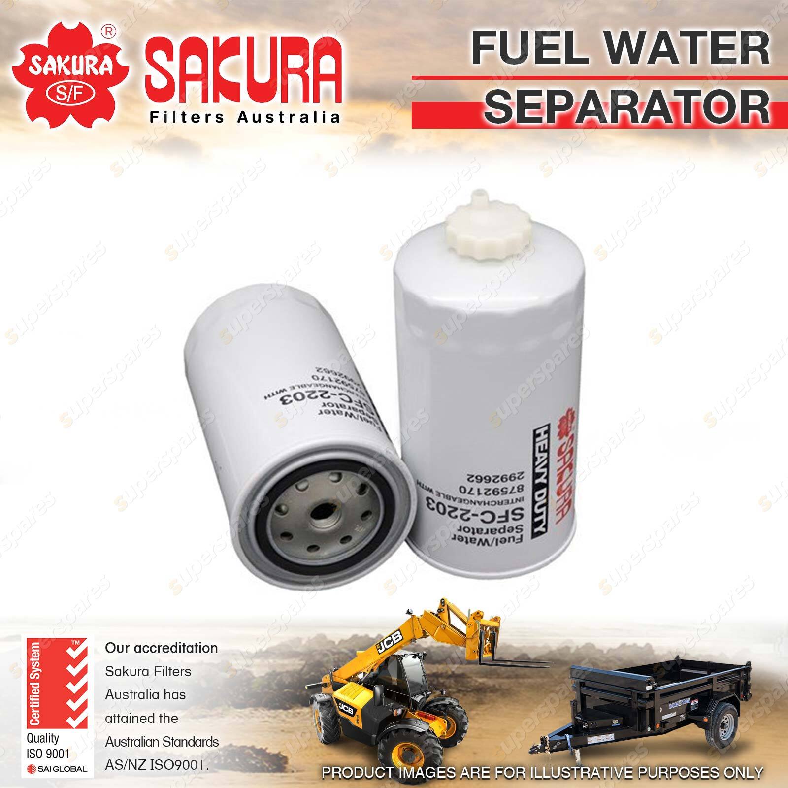Sakura Fuel Water Separator for Case IH 7130 7140 7150 IH Farmlift 742 ...