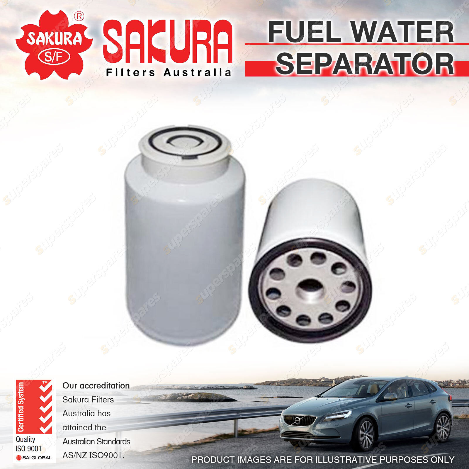 Sakura Fuel Water Separator for Caterpillar 140M 14M 150 160 160M 16M ...